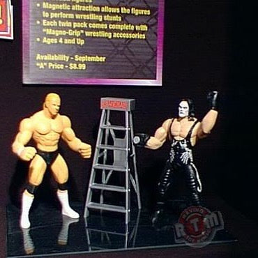 Unreleased WCW Toy Biz Grip 'N' Flip Series 2 Sting – Wrestling Figure Database