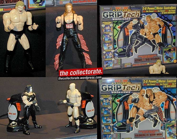 Unreleased WCW Toy Biz Battling Grip Tech Wrestlers: Sting vs. Sid Vic – Wrestling Figure Database