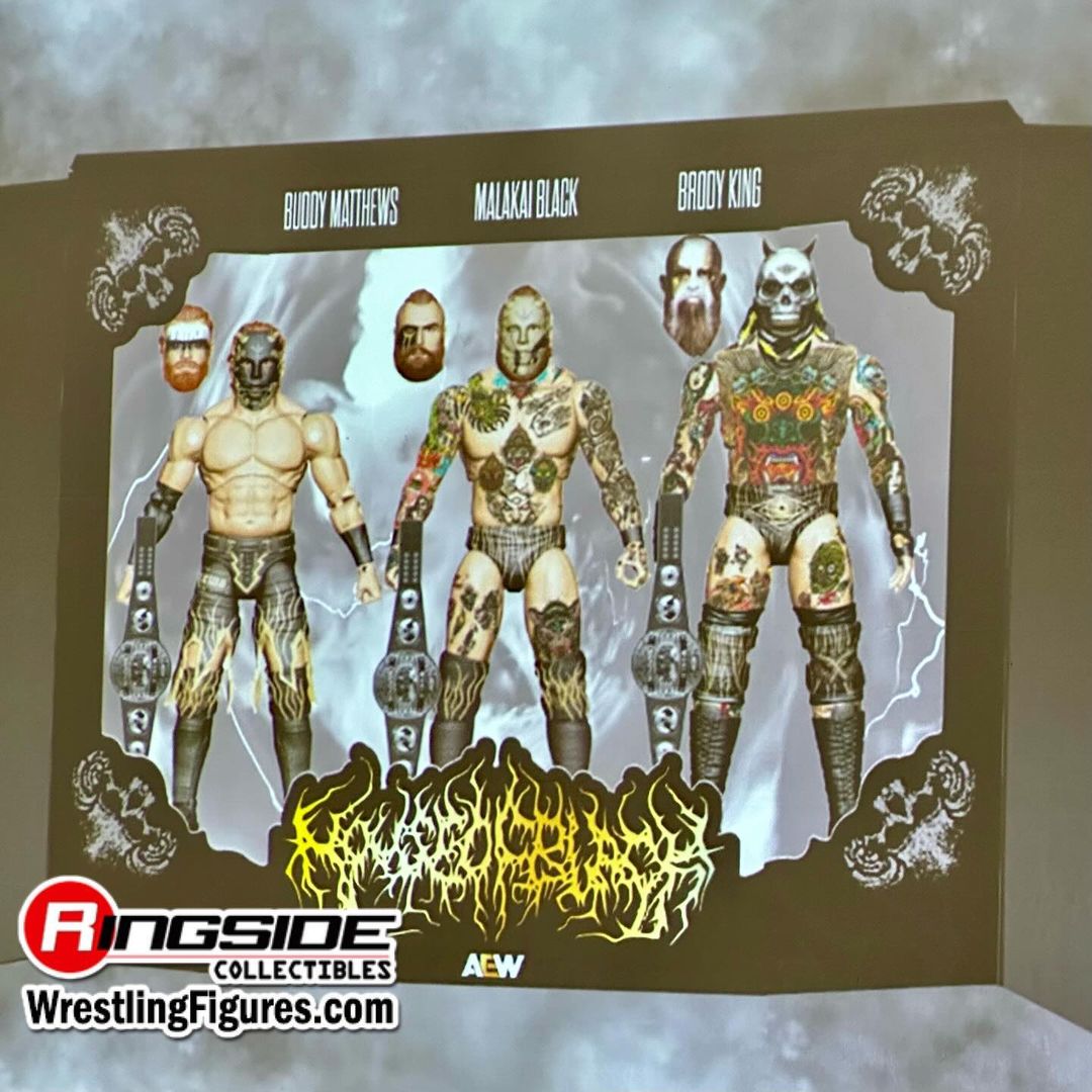 2025 AEW Jazwares Unrivaled Collection Vault Exclusive House of Black – Wrestling Figure Database