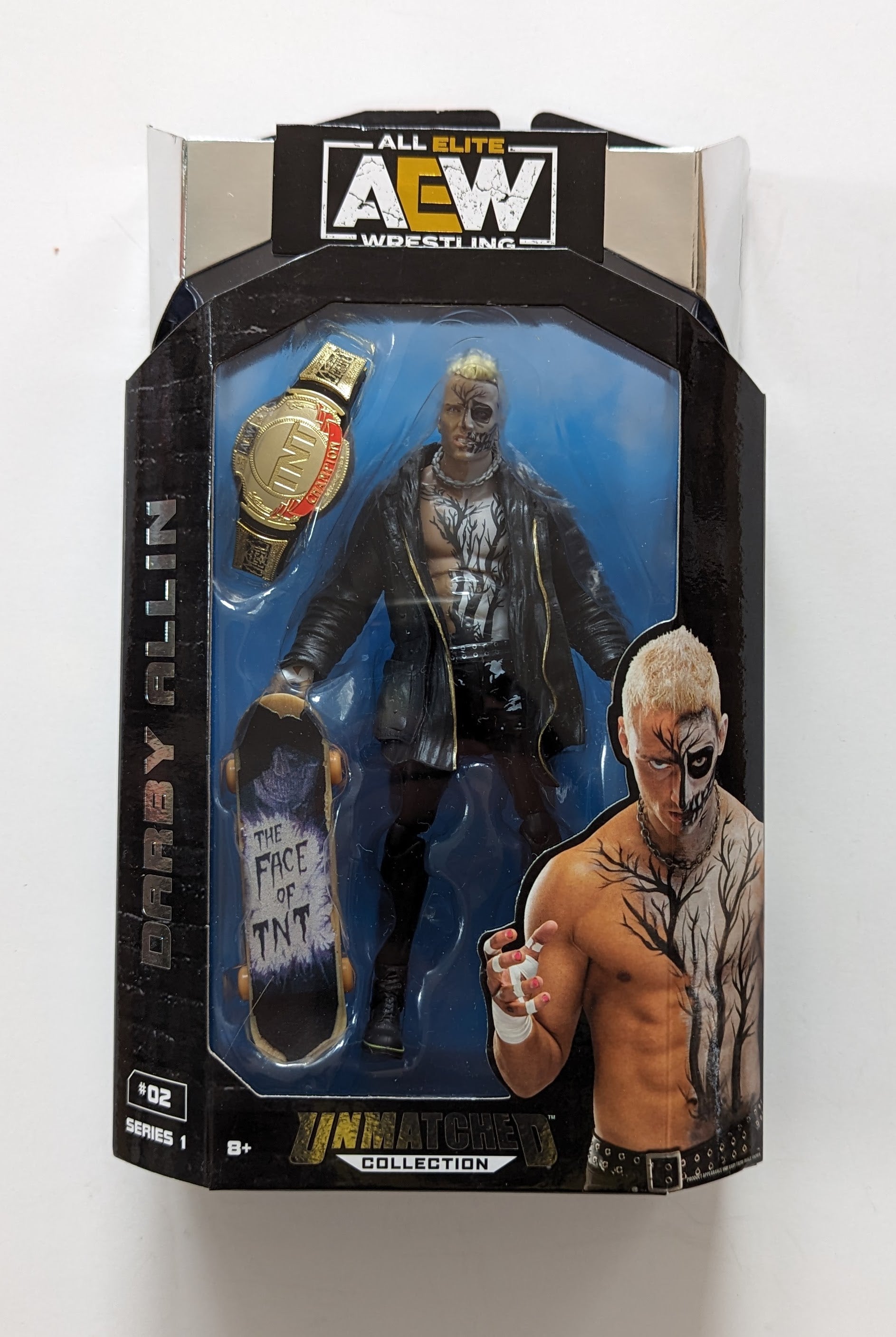 2021 AEW Jazwares Unmatched Collection Series 1 #02 Darby Allin – Wrestling Figure Database