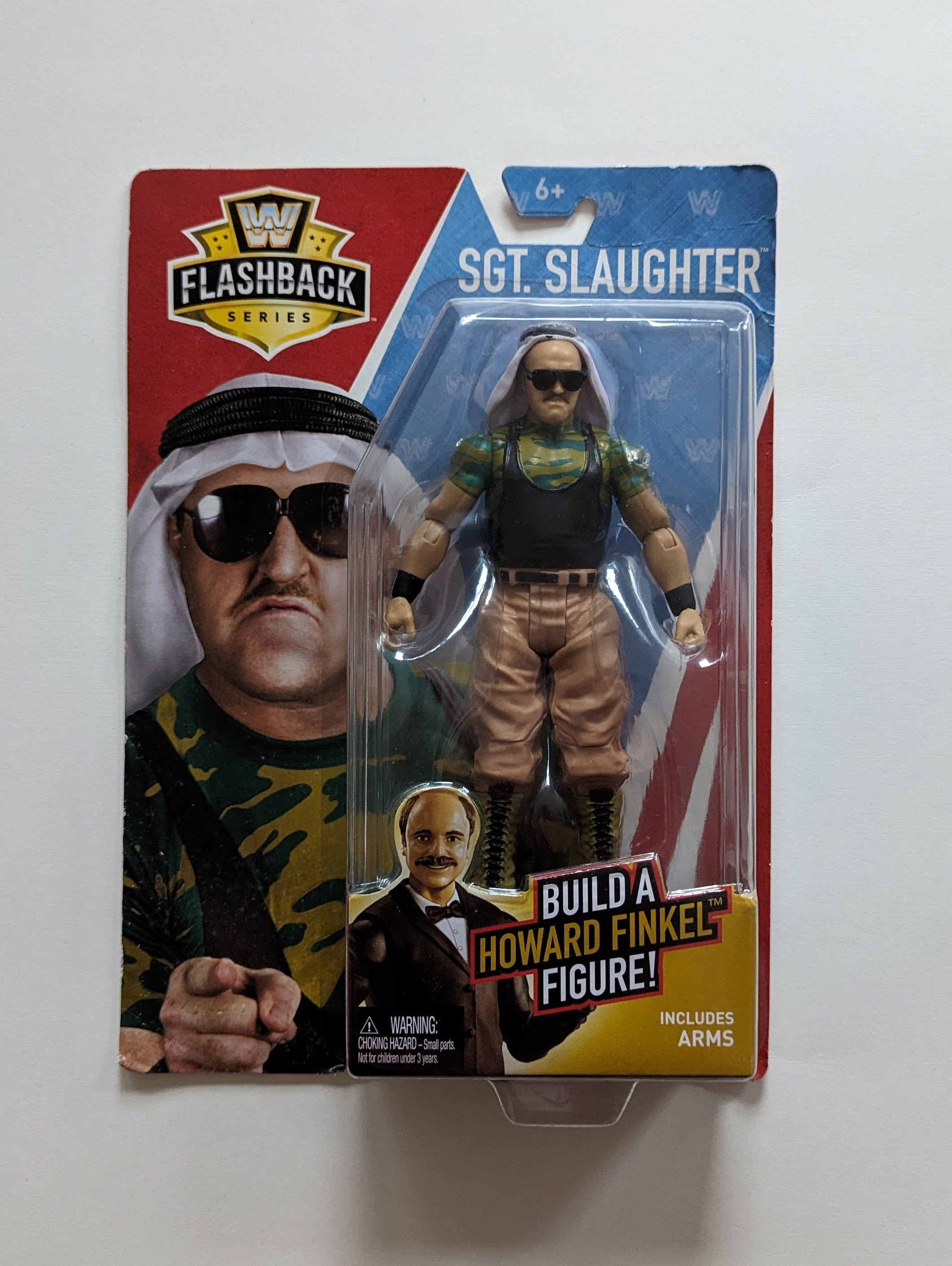 2017 WWE Mattel Basic Flashback Series 1 Sgt. Slaughter [Exclusive] – Wrestling Figure Database