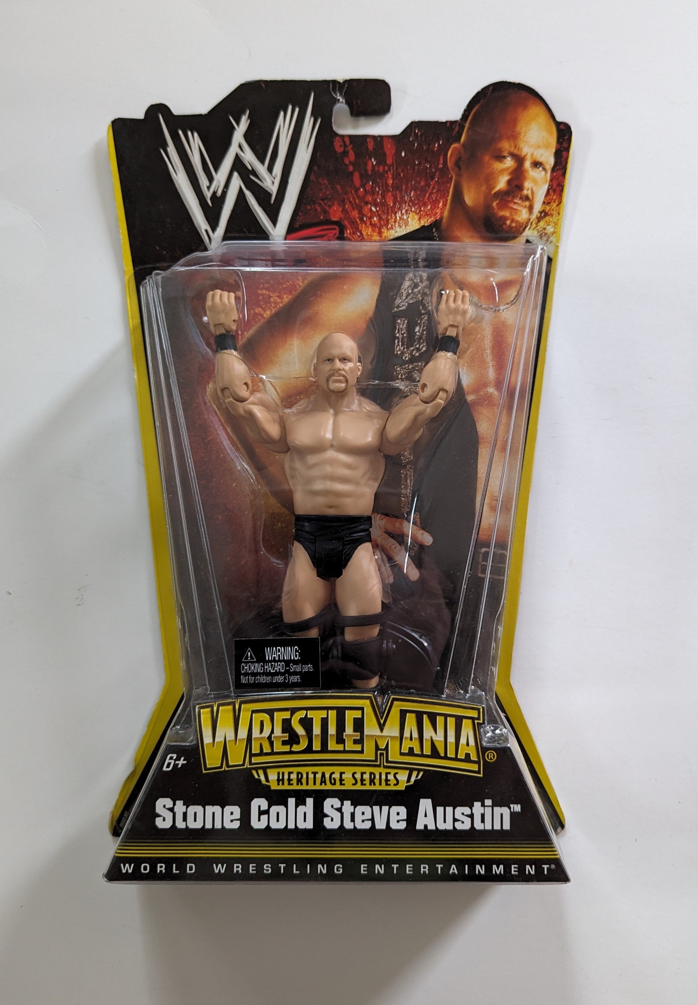 2010 WWE Mattel Basic WrestleMania Heritage Series 1 Stone Cold Steve – Wrestling Figure Database
