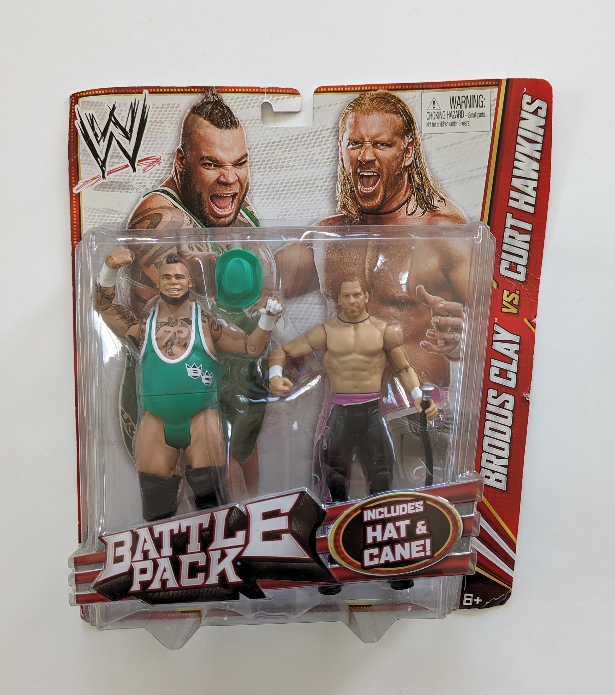 2012 WWE Mattel Basic Battle Packs Series 20 Brody Clay vs. Curt Hawki – Wrestling Figure Database