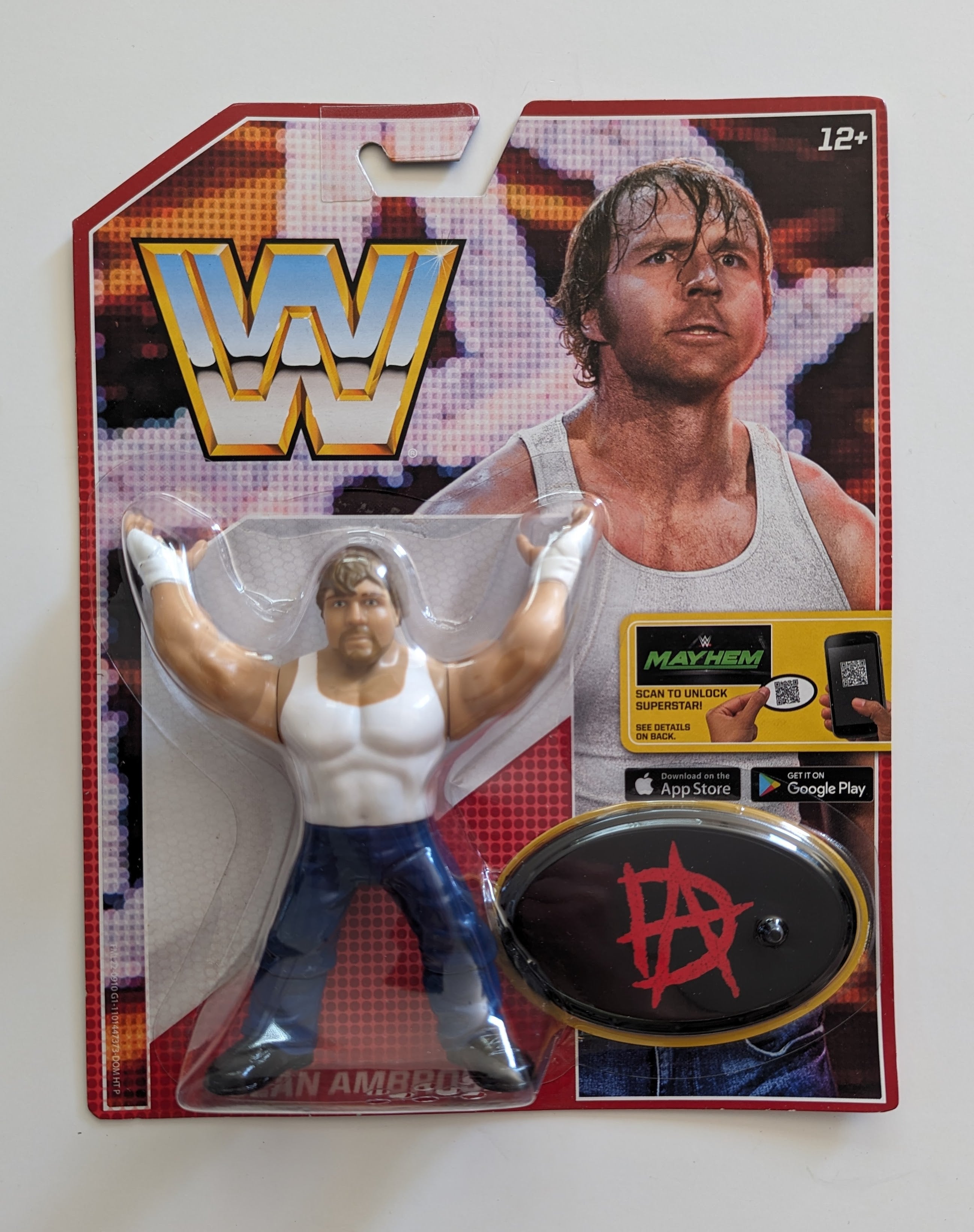 2017 WWE Mattel Retro Series 3 Dean Ambrose – Wrestling Figure Database
