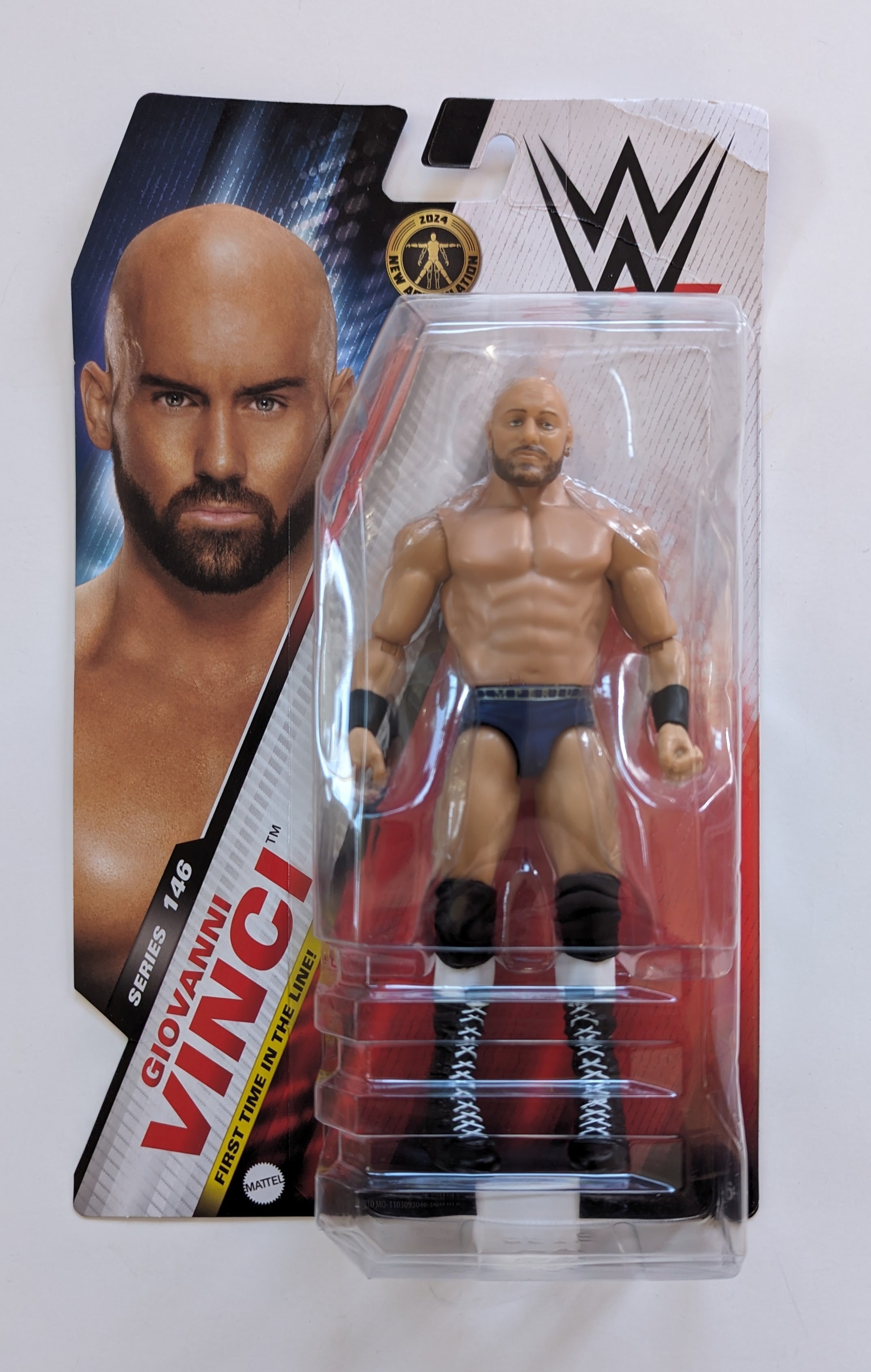 2024 WWE Mattel Basic Series 146 Giovanni Vinci – Wrestling Figure Database