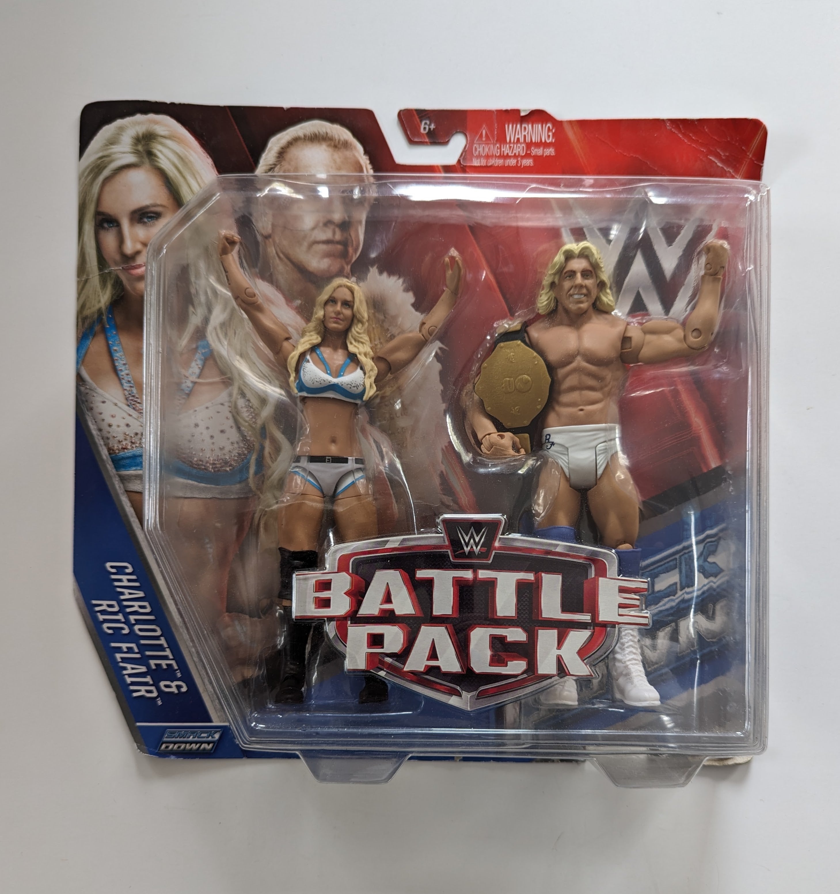 2016 WWE Mattel Basic Battle Packs Series 41 Charlotte & Ric Flair – Wrestling Figure Database