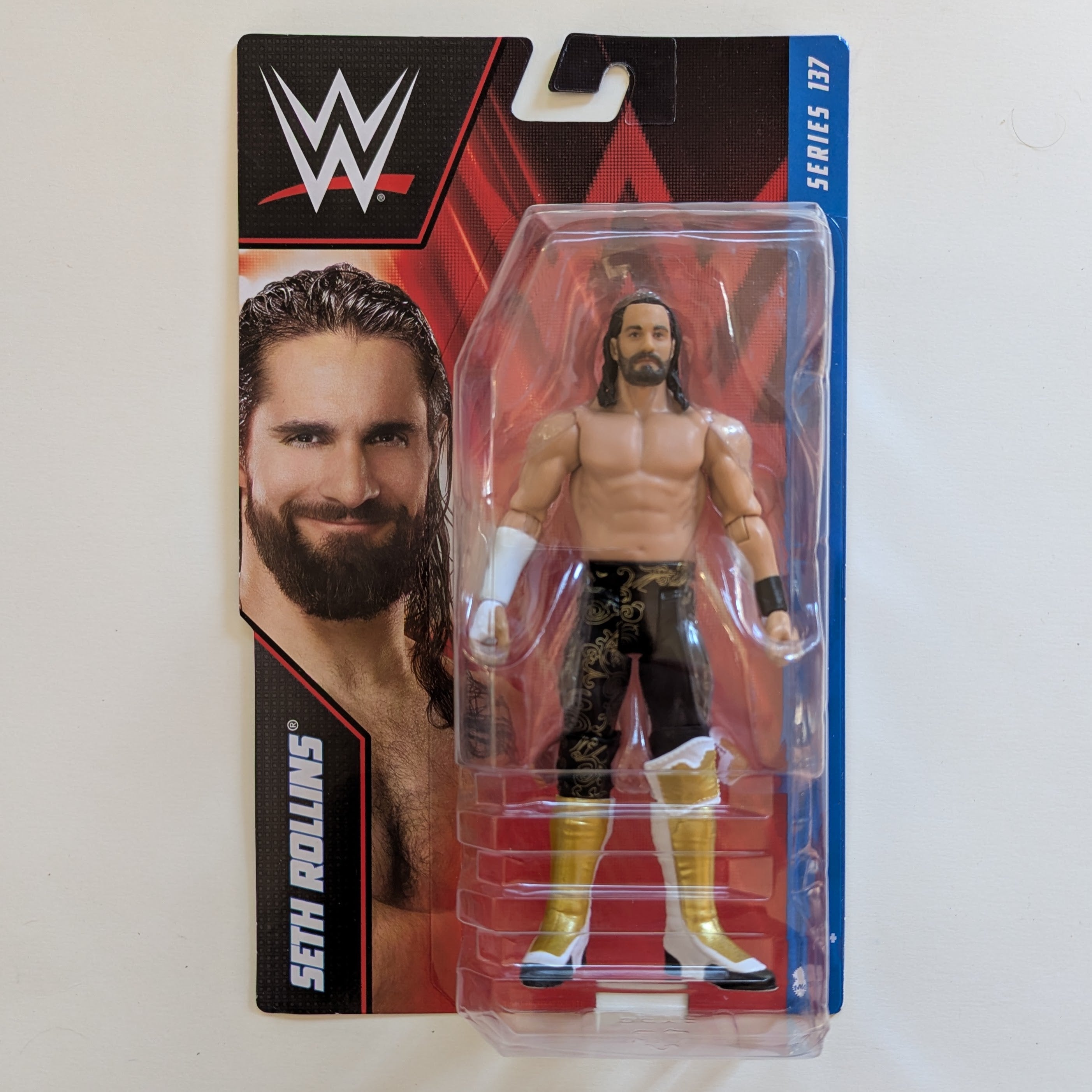 2023 WWE Mattel Basic Series 137 Seth Rollins [Chase] – Wrestling Figure Database