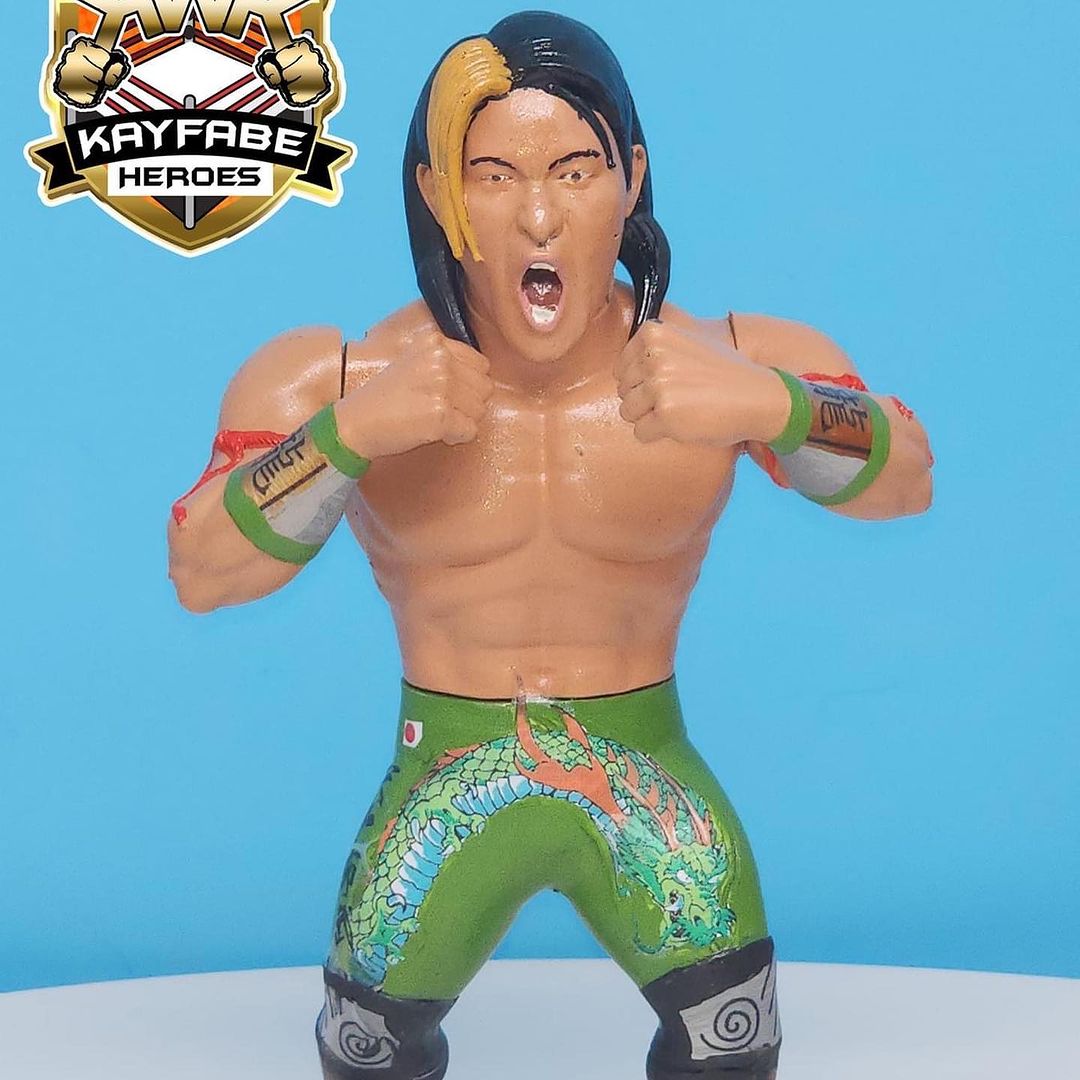 2024 KWK Kayfabe Heroes Series 1 Yoshi Tatsu [Merch Table Exclusive] – Wrestling Figure Database