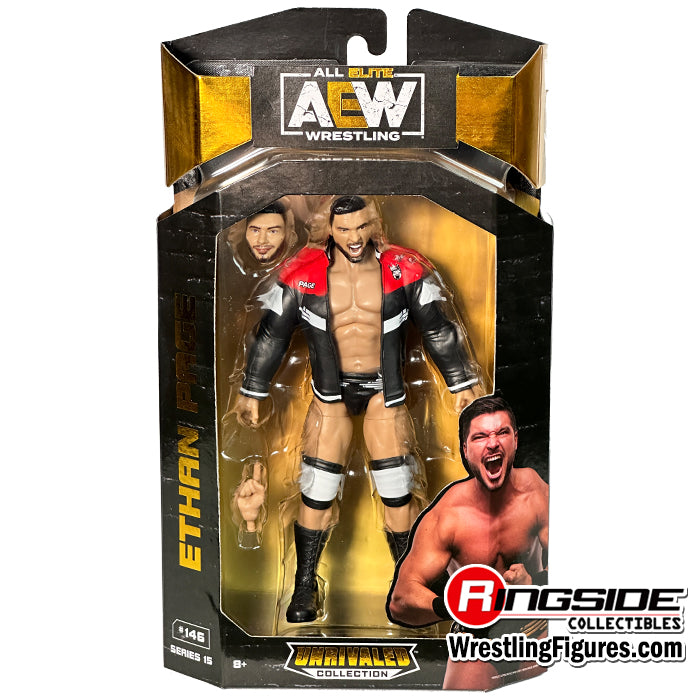 2024 AEW Jazwares Unrivaled Collection Series 15 #146 Ethan Page – Wrestling Figure Database