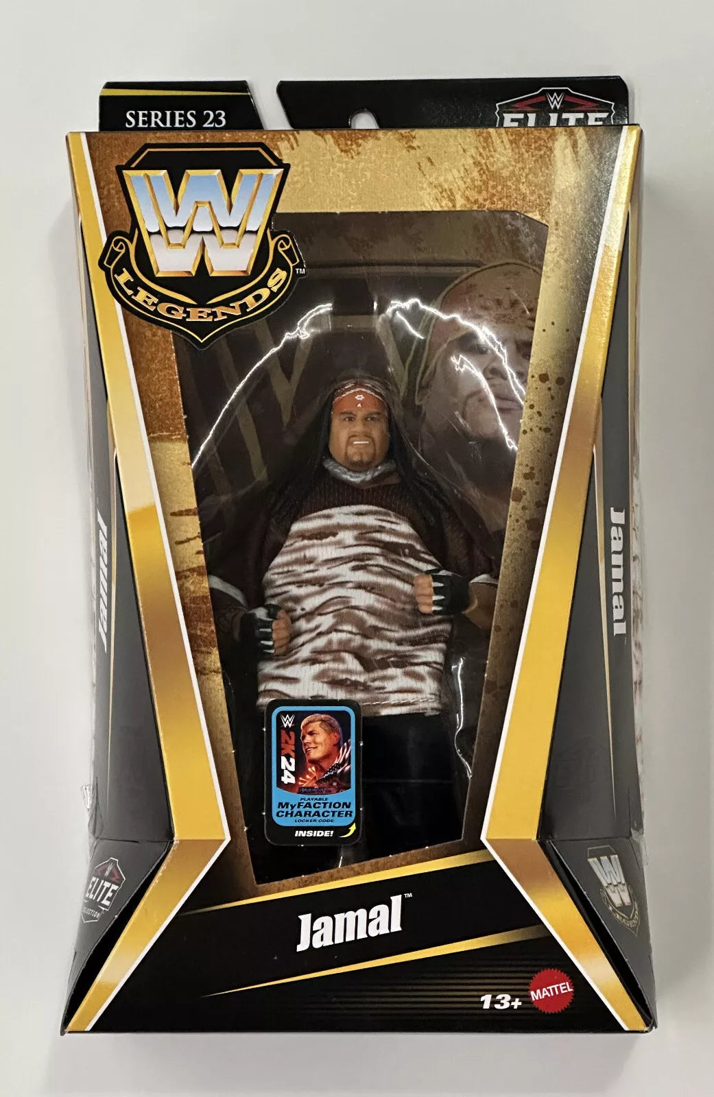 2024 WWE Mattel Elite Collection Legends Series 23 Jamal – Wrestling Figure Database
