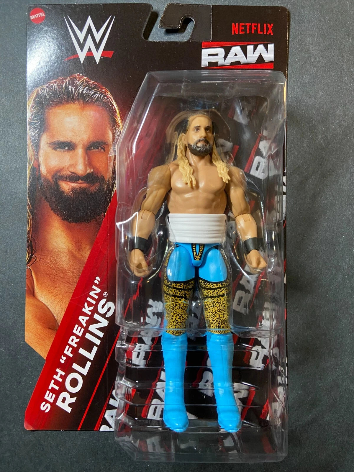 2024 WWE Mattel Main Event Raw on Netflix Seth "Freakin" Rollins – Wrestling Figure Database