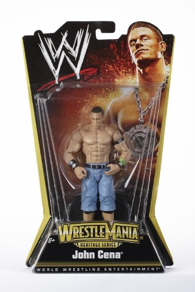 2010 WWE Mattel Basic WrestleMania Heritage Series 1 John Cena – Wrestling Figure Database