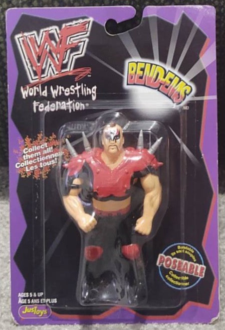 1998 WWF Just Toys Bend-Ems Canadian Champions Animal – Wrestling Figure Database