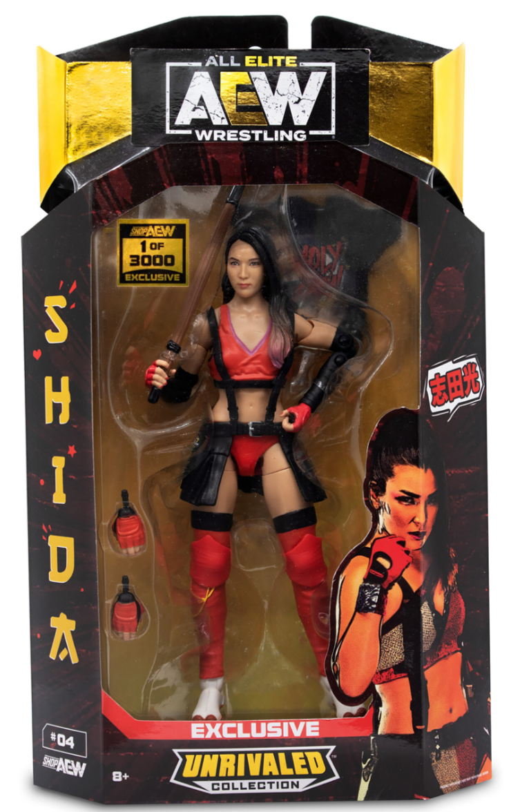 2022 AEW Jazwares Unrivaled Collection Shop AEW Exclusive #04 "Holy Sh – Wrestling Figure Database