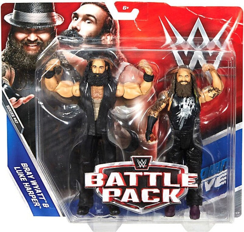 2017 WWE Mattel Basic Battle Packs Series 47 Bray Wyatt & Luke Harper – Wrestling Figure Database