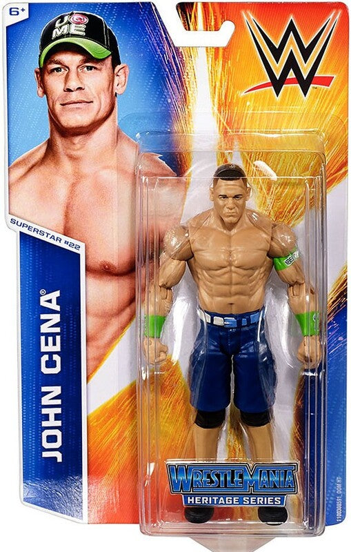 2015 WWE Mattel Basic Series 48 #22 John Cena [WrestleMania Heritage] – Wrestling Figure Database