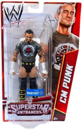 2013 WWE Mattel Basic Superstar Entrances Series 1 CM Punk [Exclusive] – Wrestling Figure Database