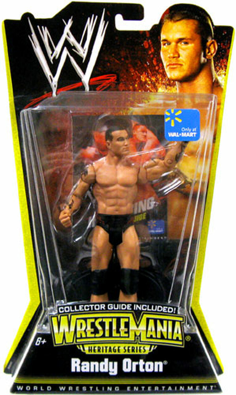 2010 WWE Mattel Basic WrestleMania Heritage Series 1 Randy Orton [Excl – Wrestling Figure Database