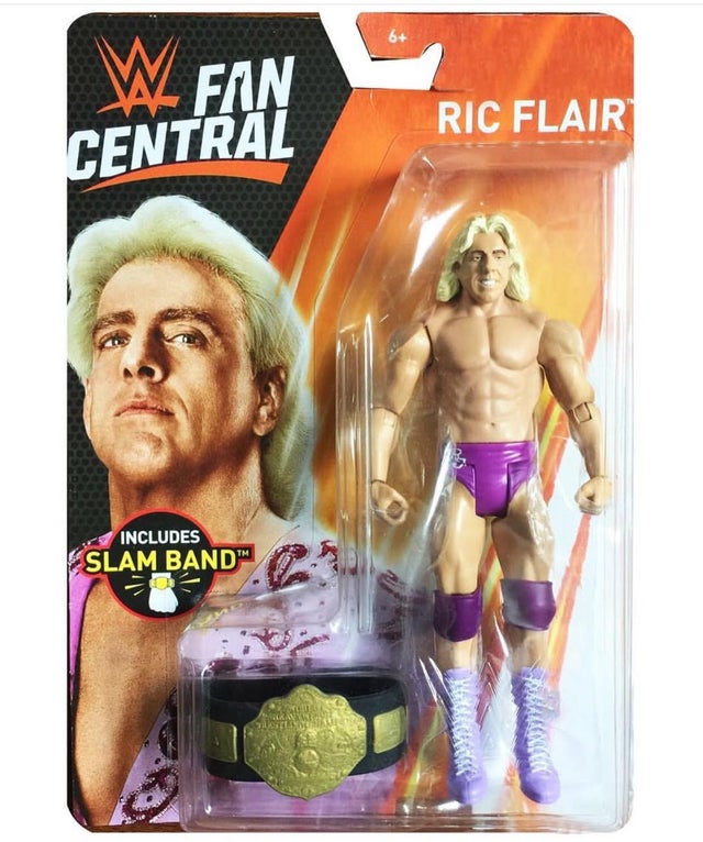 2018 WWE Mattel Basic Fan Central Series 2 Ric Flair [Exclusive] – Wrestling Figure Database