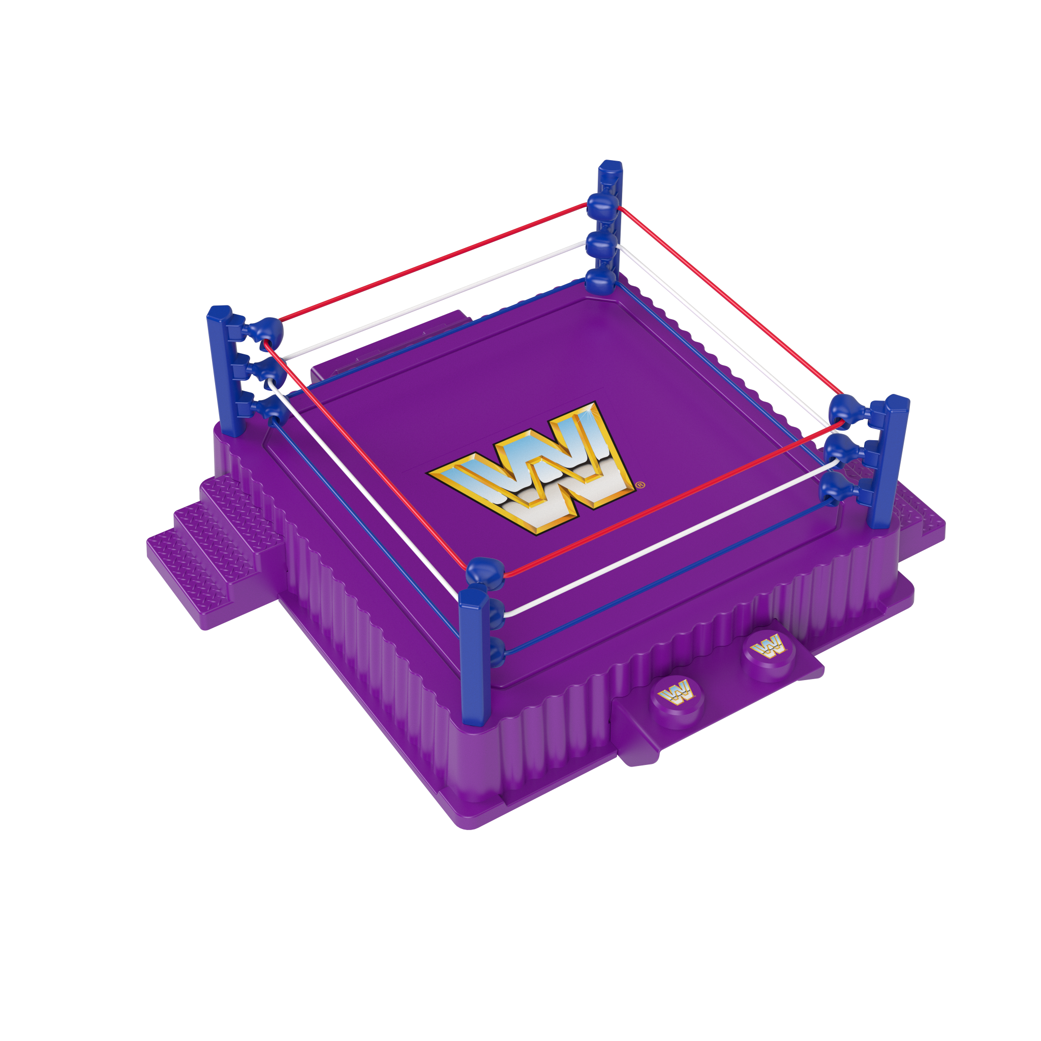 2025 WWE Mattel Creations Exclusive Retro Royal Rumble Ring [With Brot ...