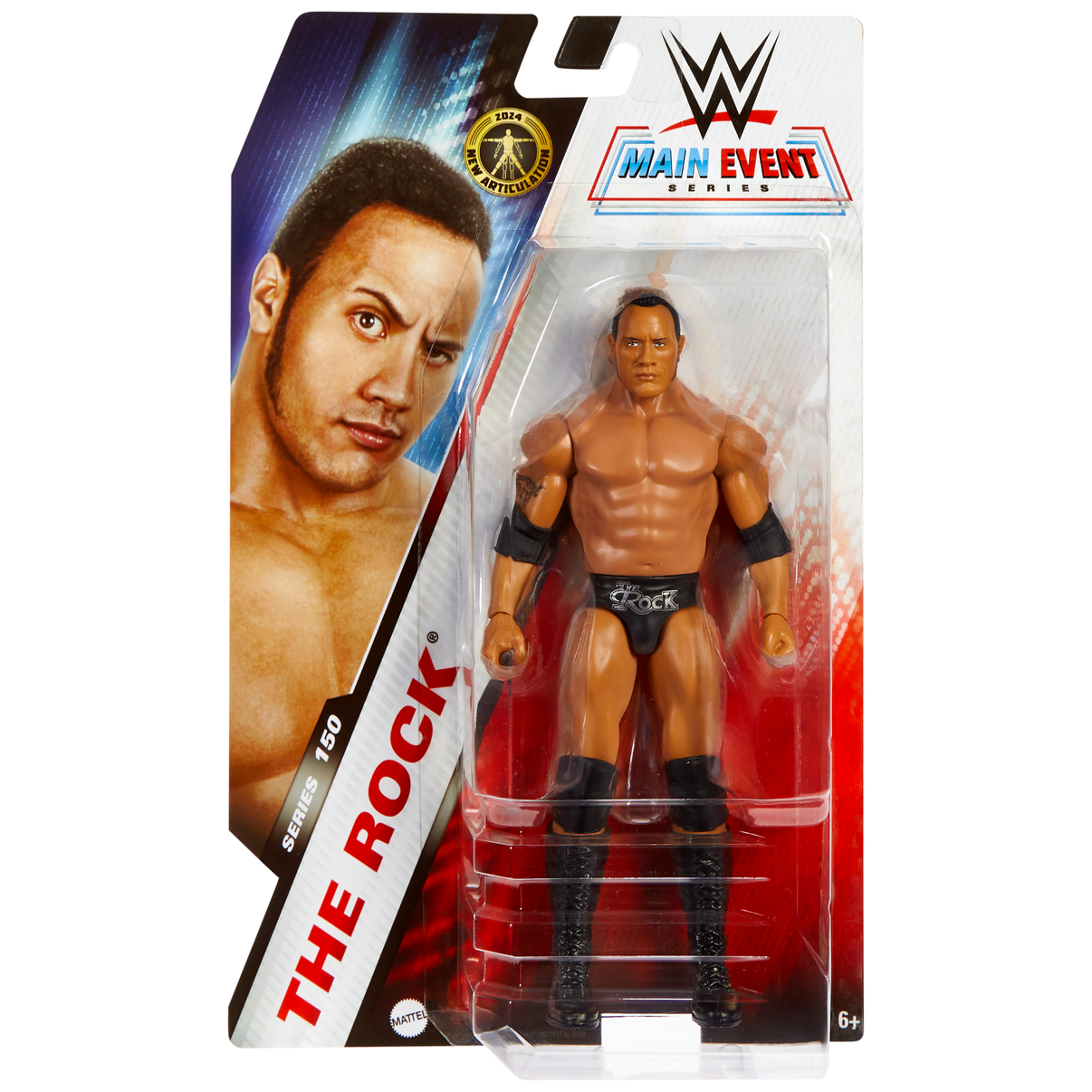 2024 WWE Mattel Main Event Series 150 The Rock – Wrestling Figure Database