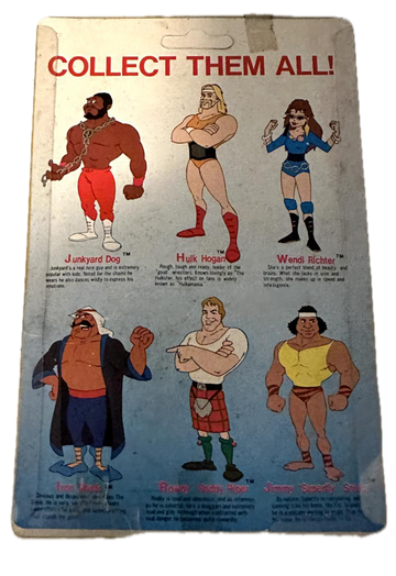 Winston Toys WWF Hulk Hogan's Rock 'n' Wrestling Collectable Erasers ...