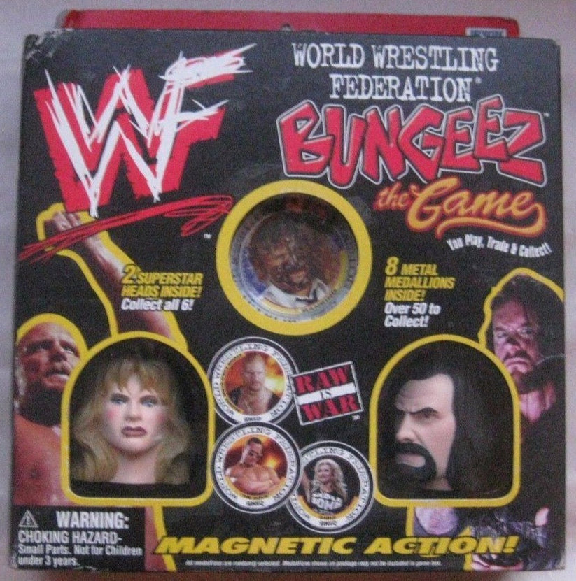 1999 WWF Irwin Toy Bungeez the Game [With Sable & Undertaker ...