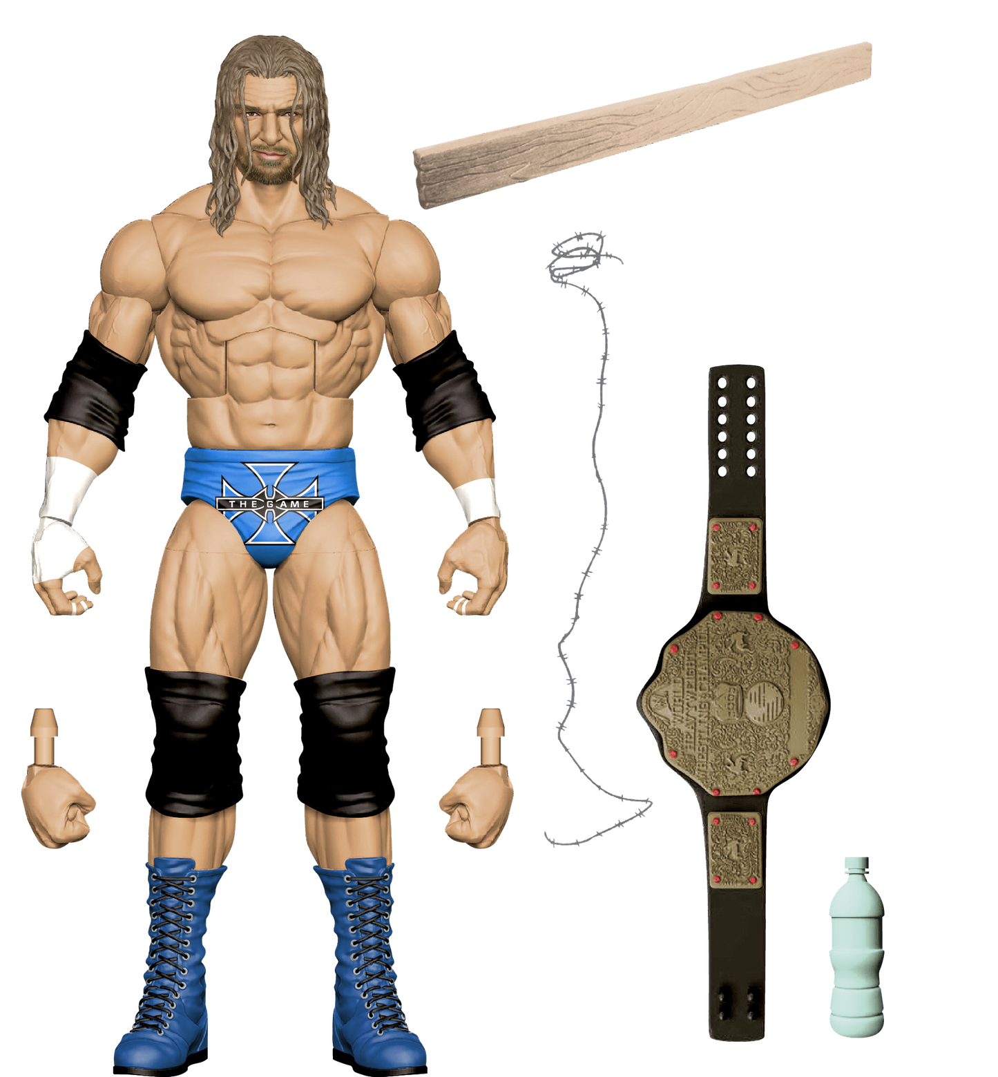 2026 WWE Mattel Elite Collection Legends Series 31 Triple H – Wrestling Figure Database
