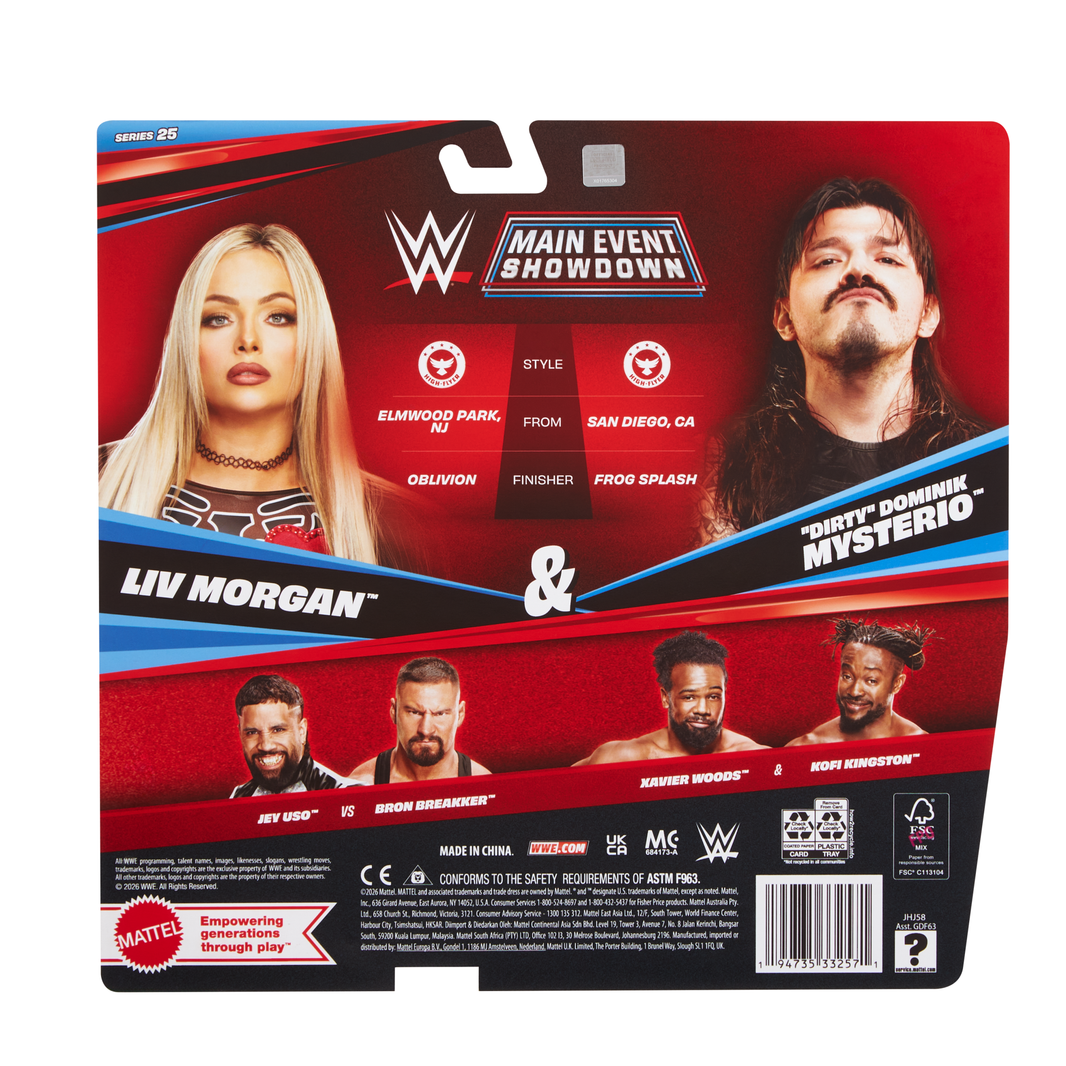All Liv Morgan Wrestling Action Figures Wrestling Figure Database