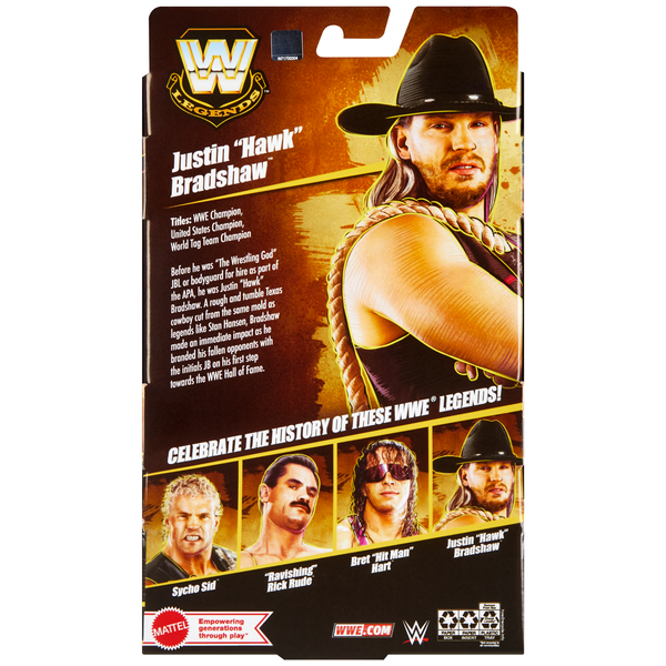 2024 WWE Mattel Elite Collection Legends Series 25 Justin "Hawk" Brads – Wrestling Figure Database