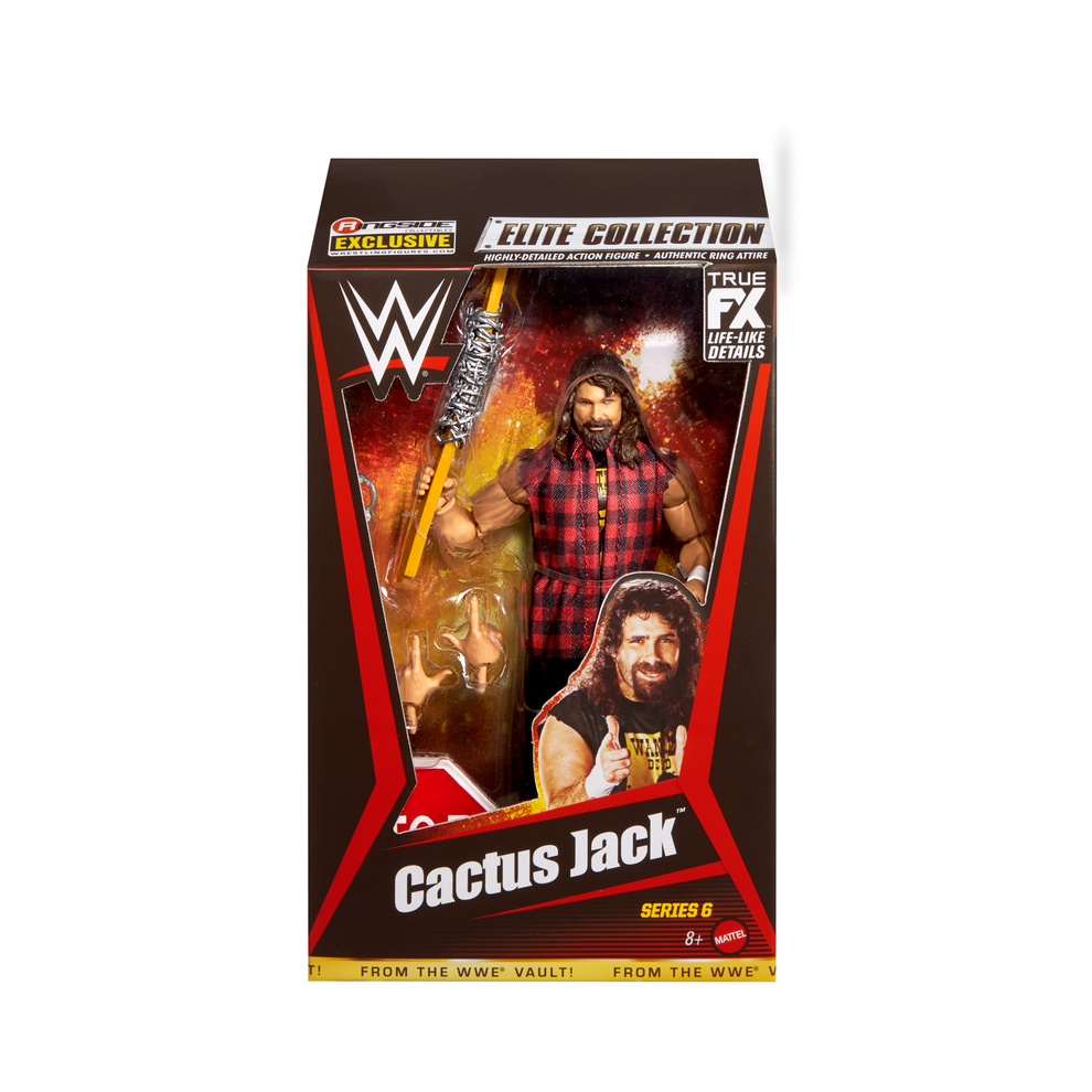 2025 WWE Mattel Elite Collection From the Vault Series 6 Cactus Jack ...