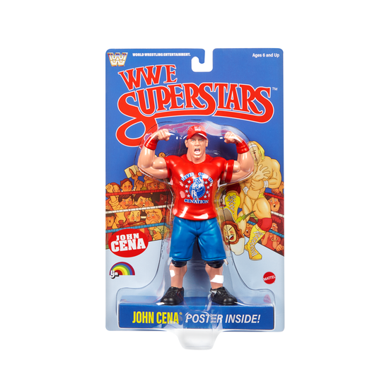 2025 Mattel LJN WWE Superstars Series 1 John Cena [Exclusive ...