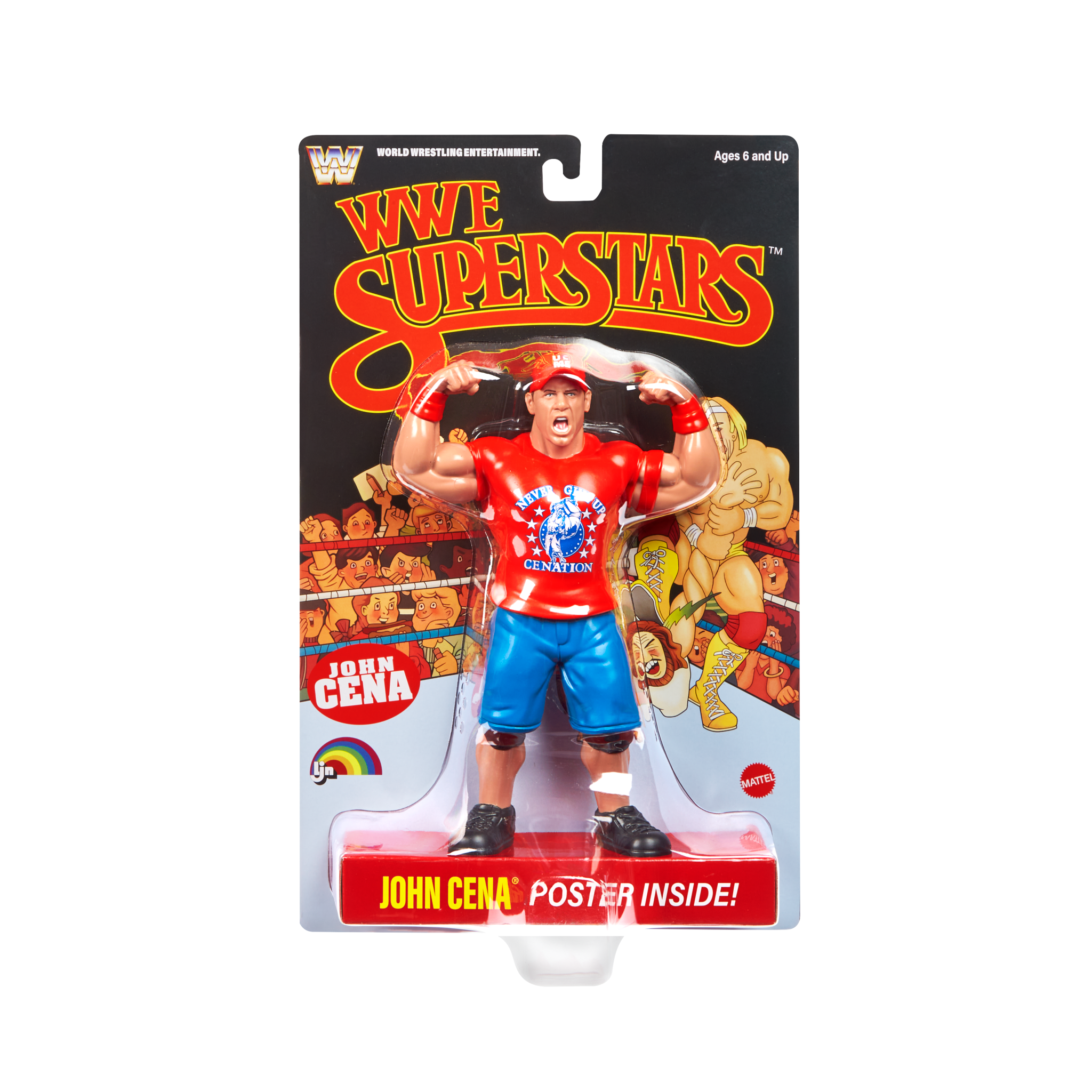 2025 Mattel LJN WWE Superstars Series 1 John Cena [Exclusive, Chase ...
