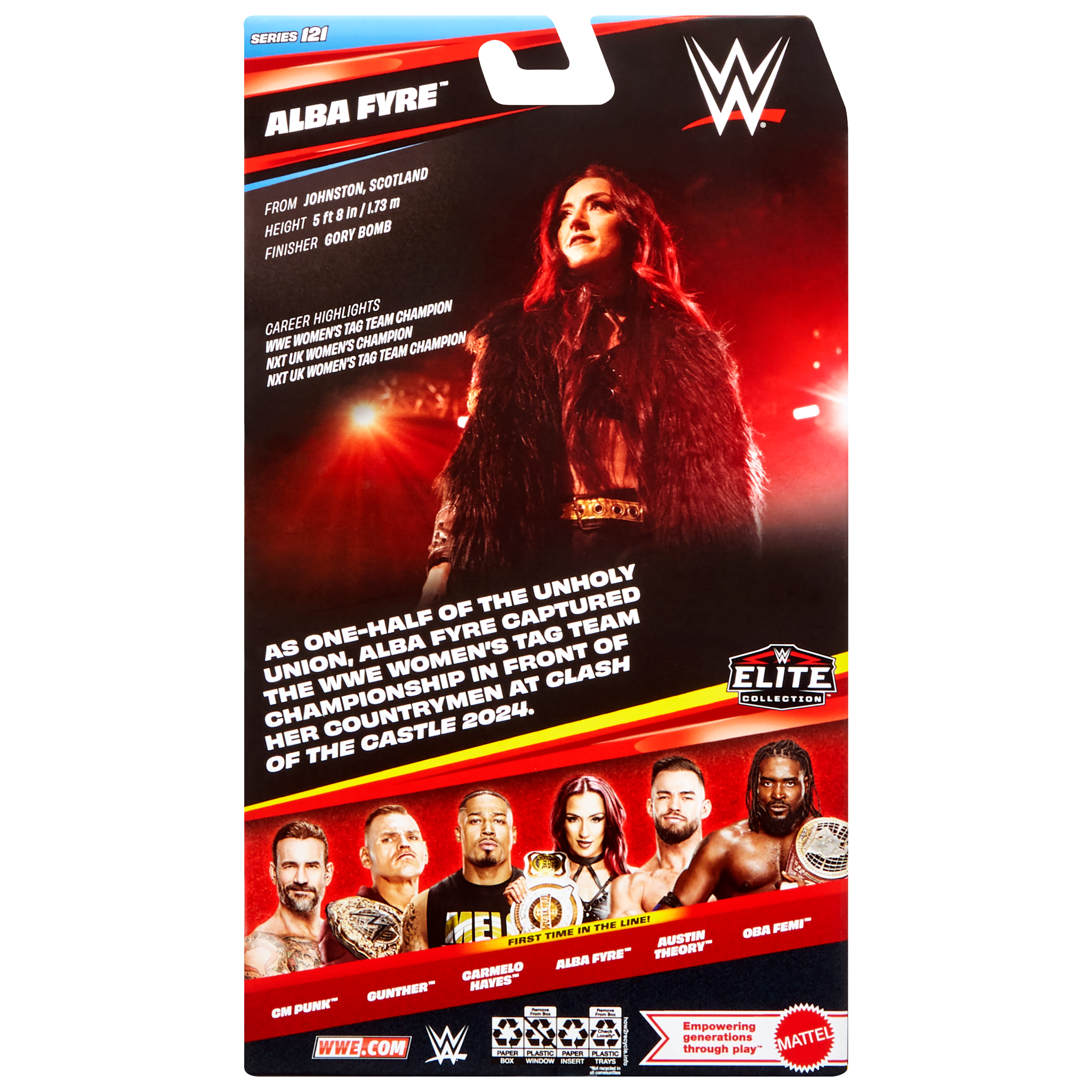 2025 WWE Mattel Elite Collection Series 121 Alba Fyre – Wrestling ...