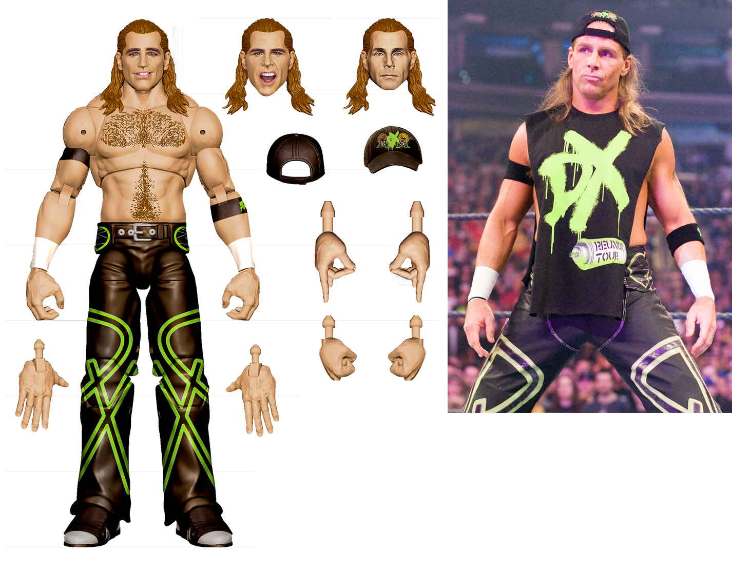 2025 WWE Mattel Ultimate Edition Legends Shawn Michaels [Exclusive ...