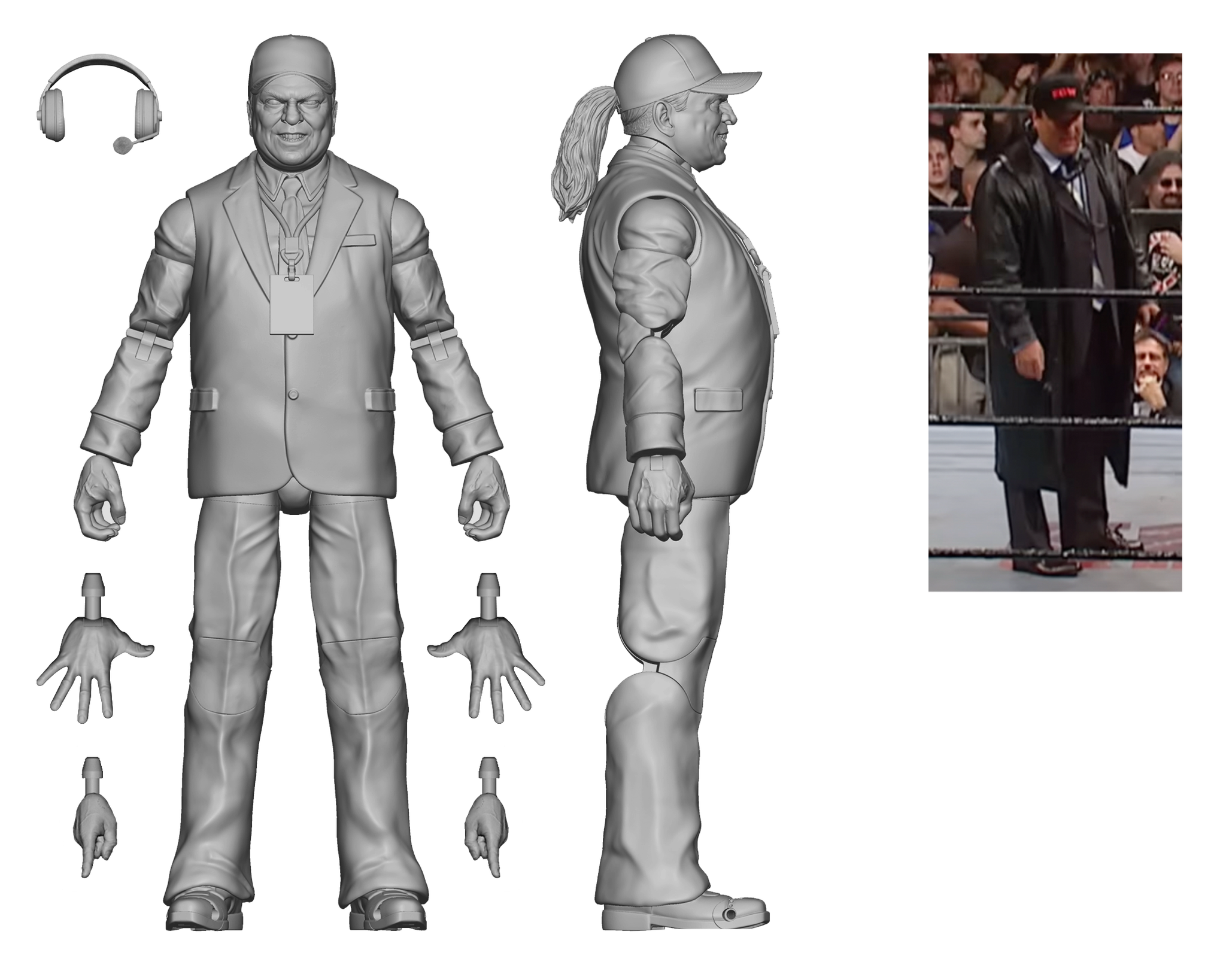 WWE Mattel Ringside Exclusive Defining Moments Paul Heyman – Wrestling ...