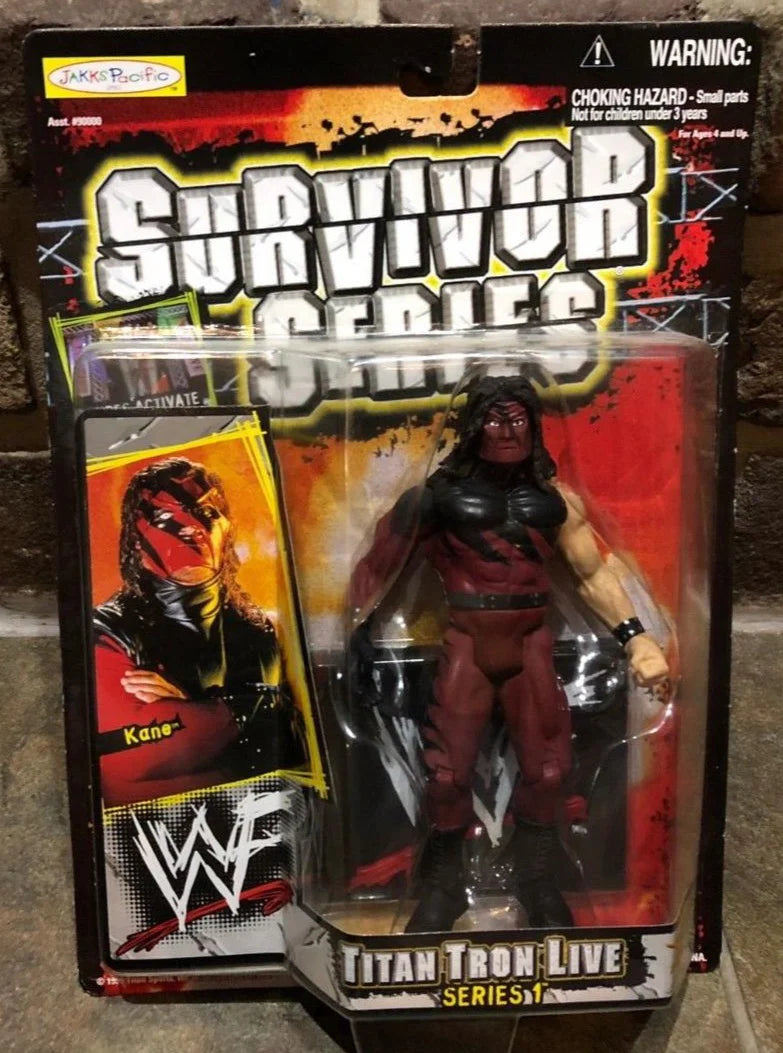 1999 WWF Jakks Pacific Titantron Live Series 1 Kane – Wrestling Figure ...