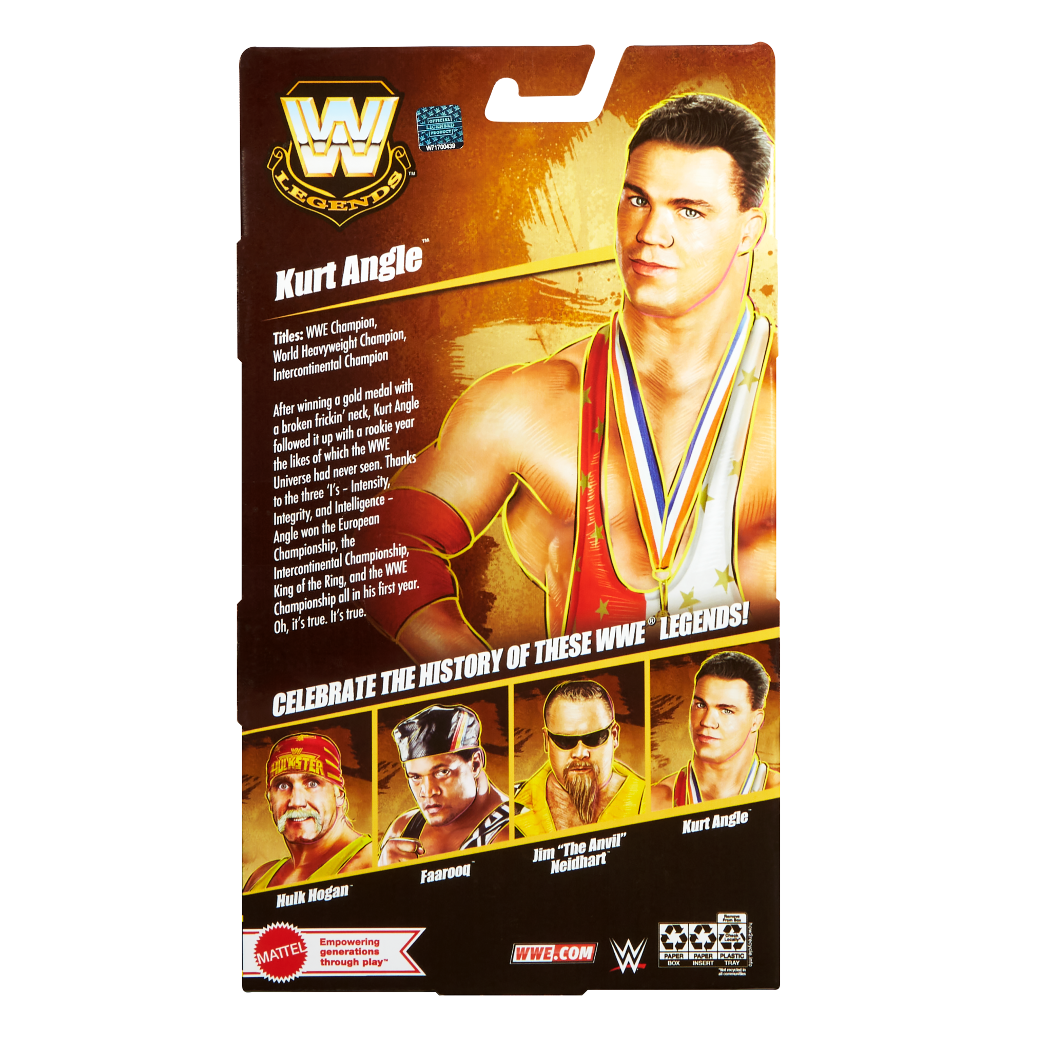 2024 WWE Mattel Elite Collection Legends Series 24 Kurt Angle ...