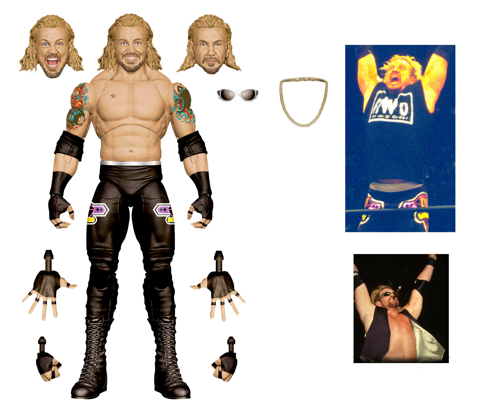 WWE Mattel Ultimate Edition Monday Night War Diamond Dallas Page [Excl ...