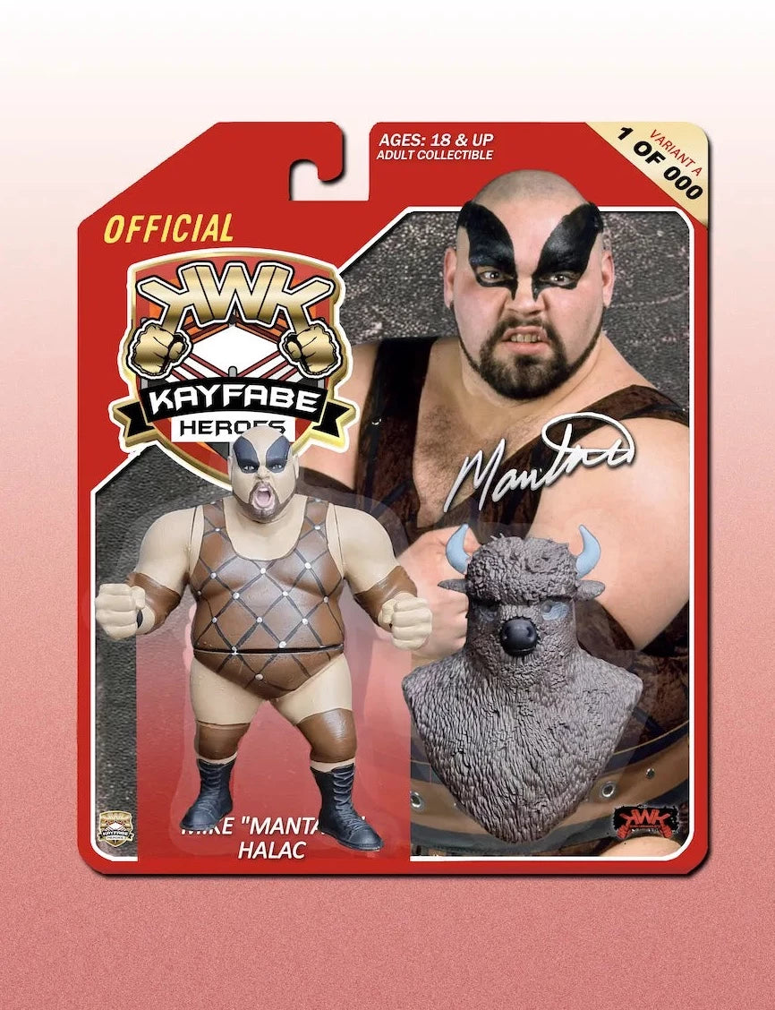 KWK Kayfabe Heroes Series 1 Mantaur [Variant A] – Wrestling Figure Database
