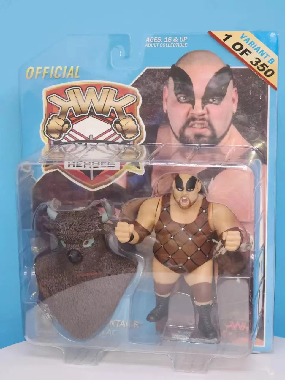 2024 KWK Kayfabe Heroes Series 1 Mantaur [Variant B] – Wrestling Figure ...