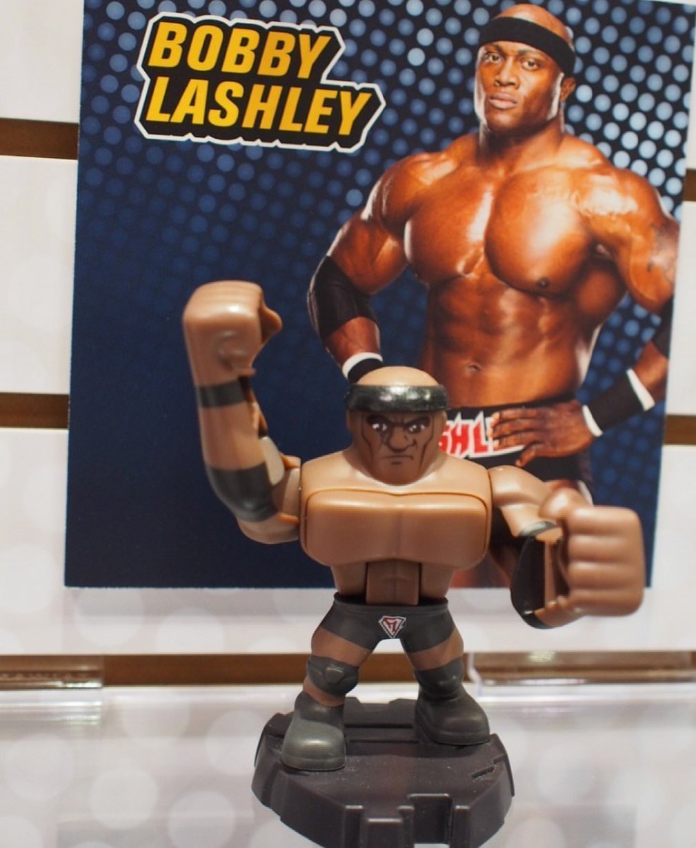 Unreleased WWE TOMY Smash Brawler Bobby Lashley – Wrestling Figure Database