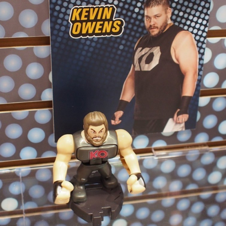 Unreleased WWE TOMY Smash Brawler Kevin Owens – Wrestling Figure Database