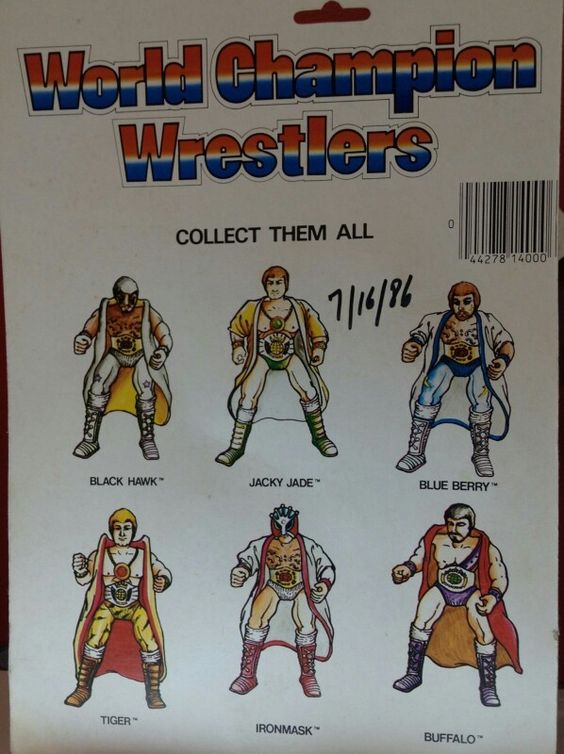 Soma World Wrestler/World Champion Wrestlers & Soft PVC Bootleg/Knocko ...