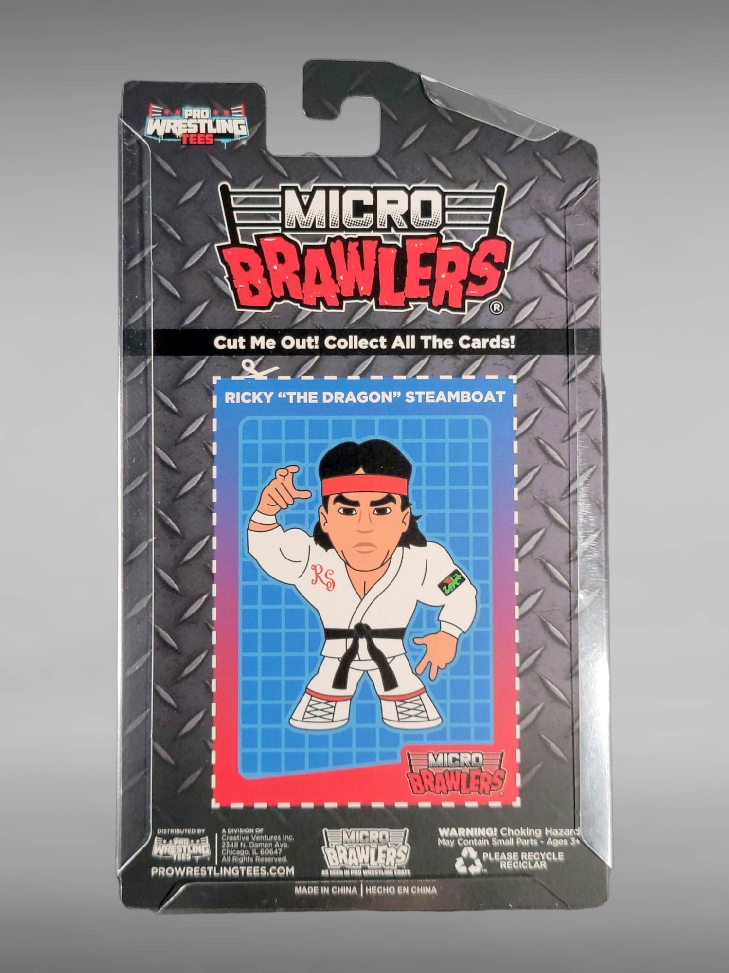 2023 Pro Wrestling Tees Crate Exclusive Micro Brawler Ricky "The Drago ...