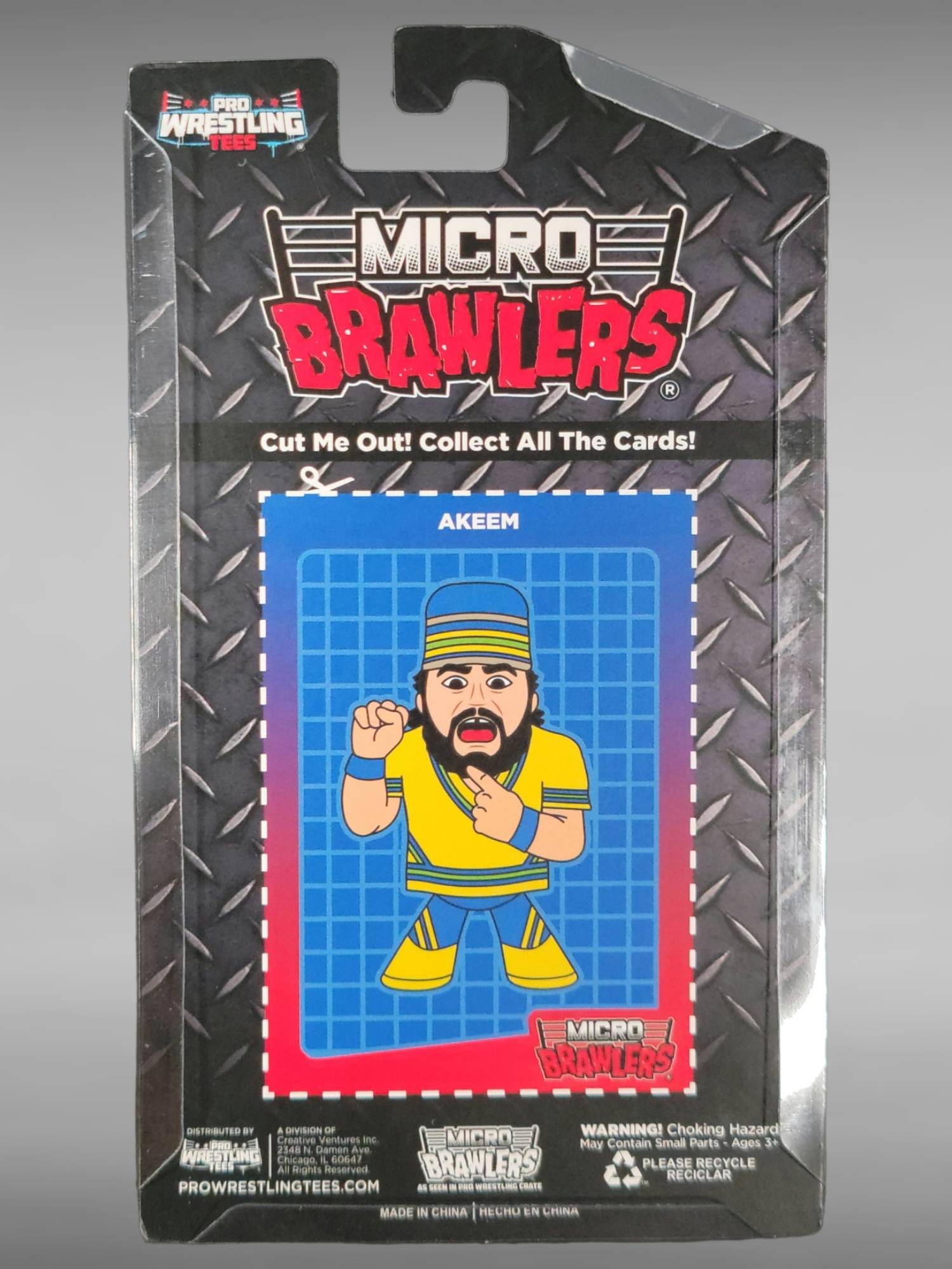 2023 Pro Wrestling Tees Crate Exclusive Micro Brawler Akeem [March ...