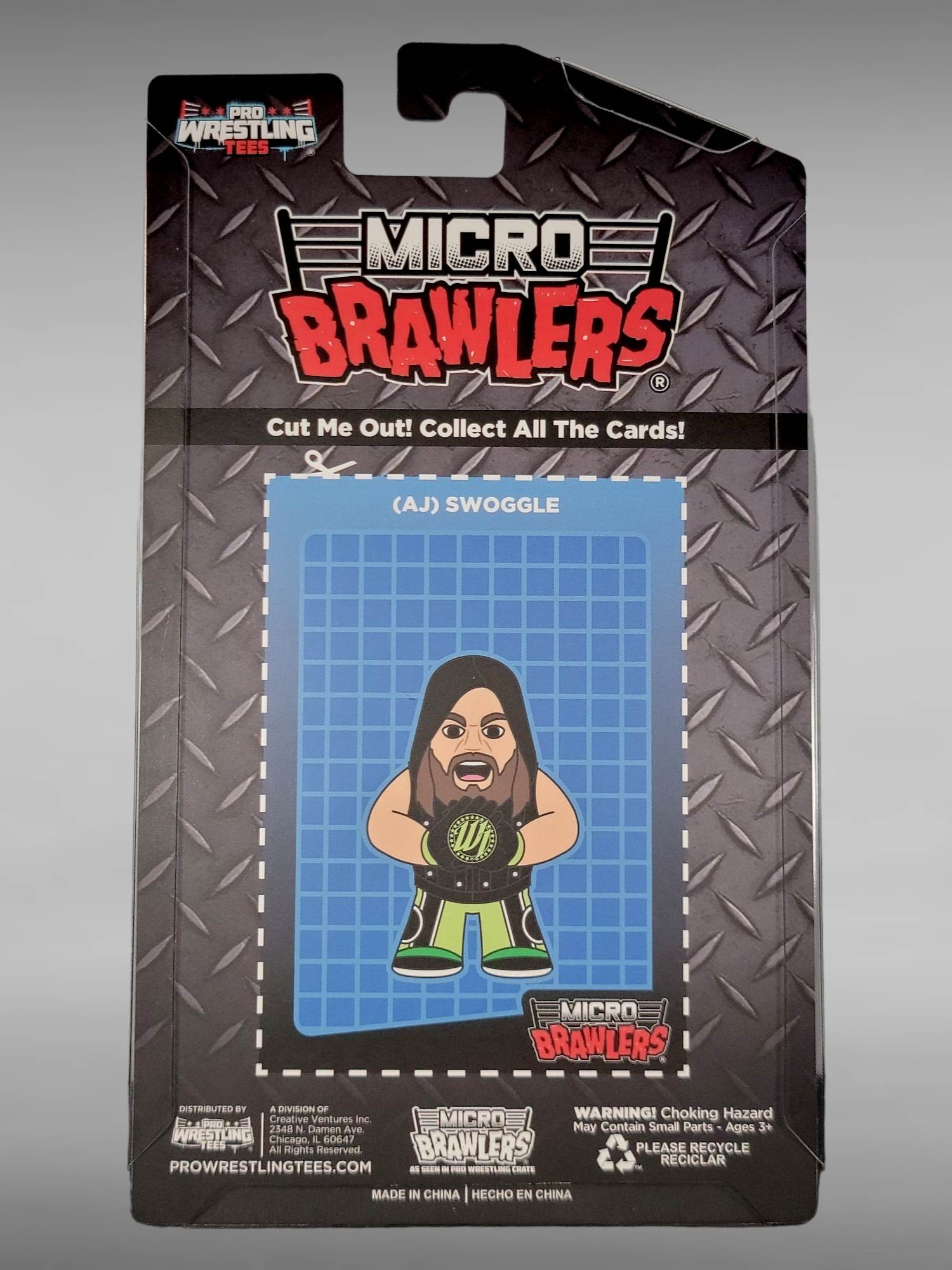 2023 Pro Wrestling Tees Limited Edition Micro Brawler [AJ] Swoggle ...