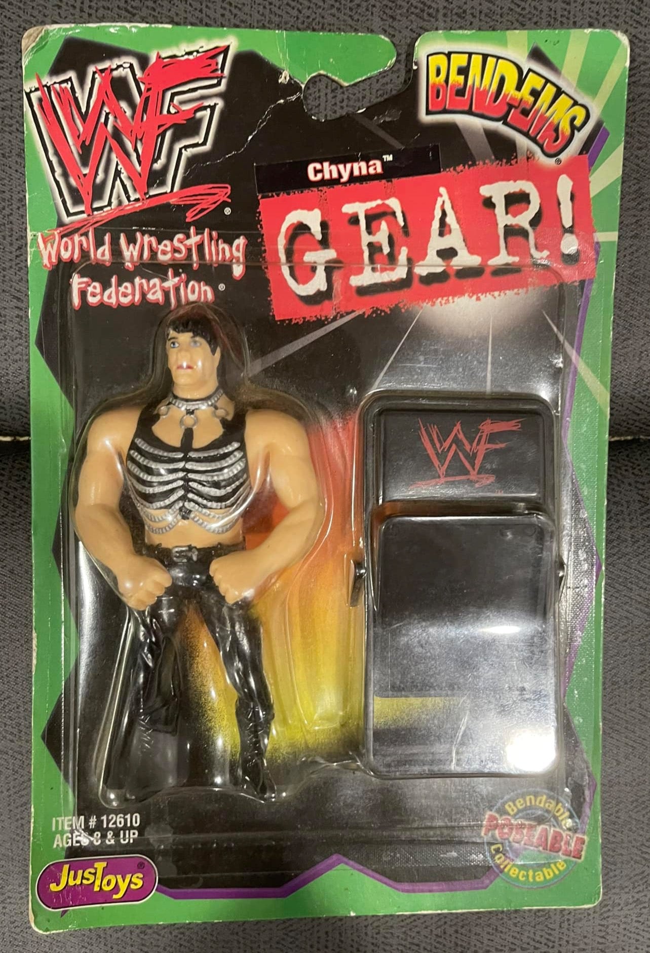 2000 WWF Just Toys Bend-Ems Gear! Chyna – Wrestling Figure Database
