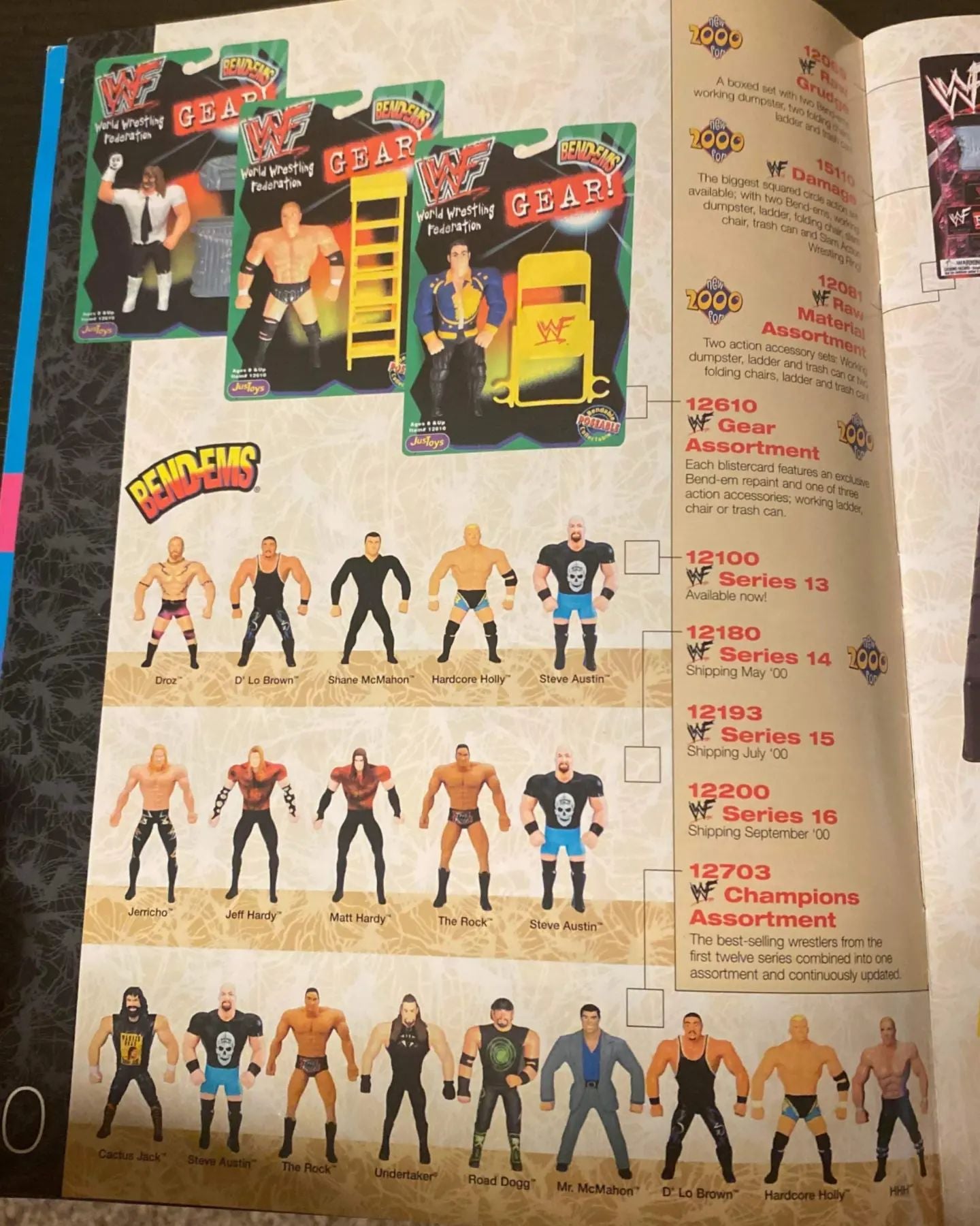 Unreleased WWF Just Toys Bend-Ems Series 14 Stone Cold Steve Austin ...