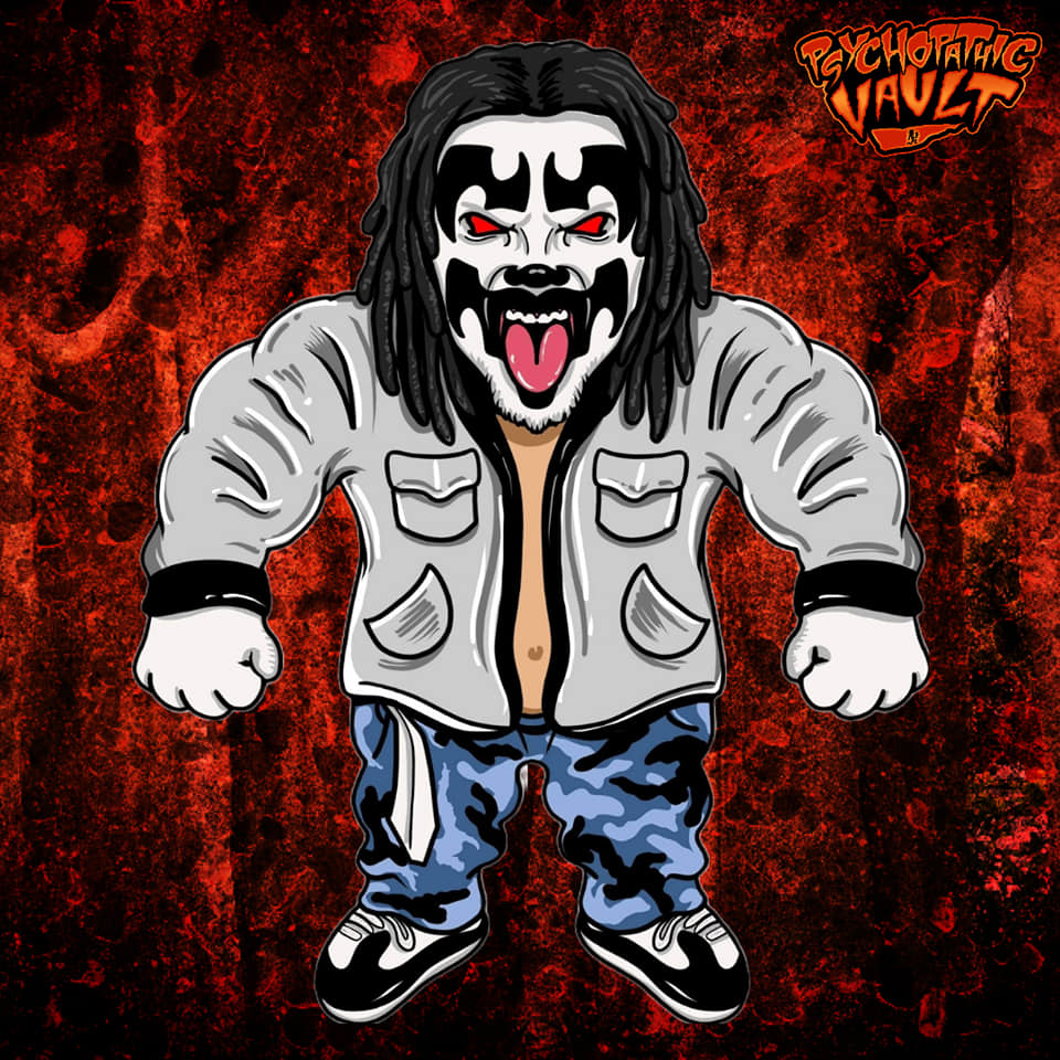 2023 JCW Psycopathic Vault Shaggy 2 Dope 12" Wrestling Buddy ...